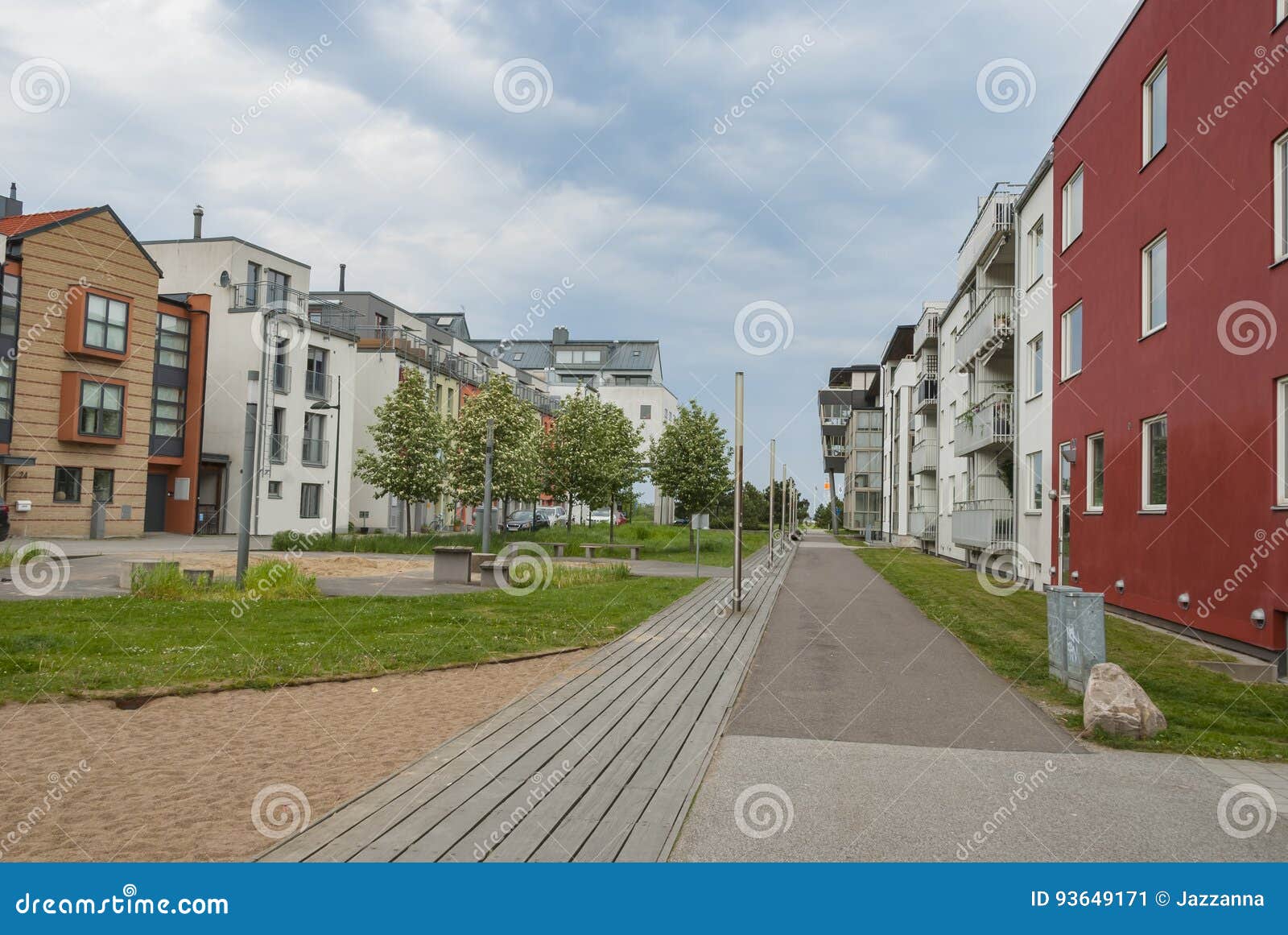 New Housing District in Malmo Sweden Stock Image - Image of sweden ...