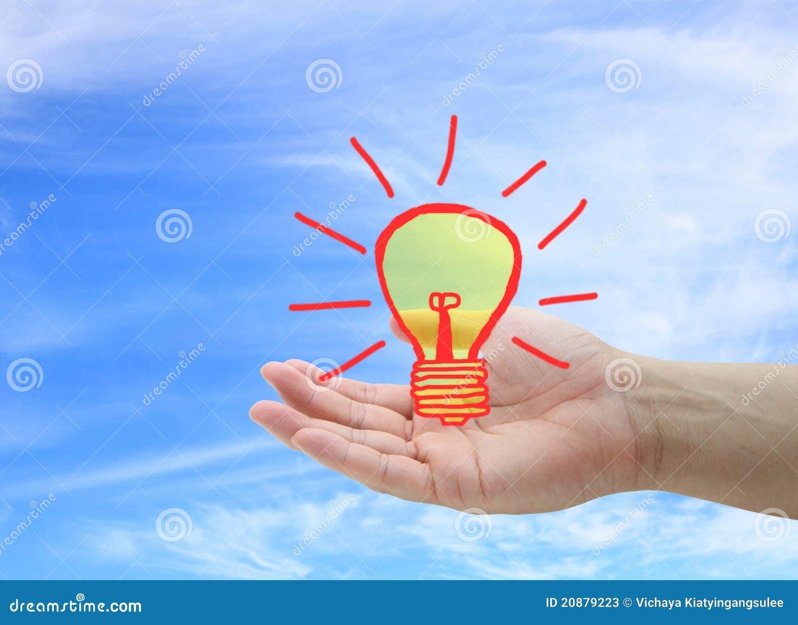 New Idea Concept stock image. Image of holding, hold - 20879223