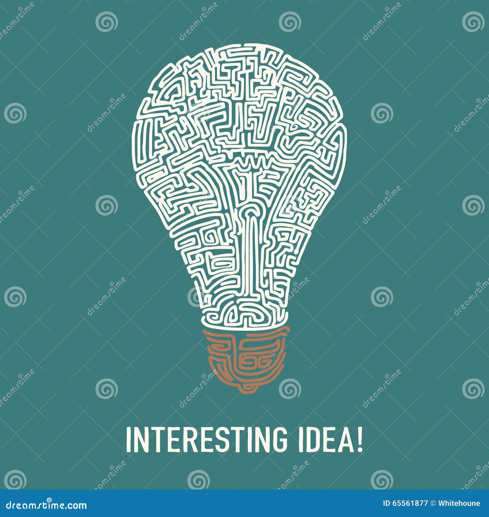 New Idea Conceptual Illustration Stock Vector - Illustration of ...