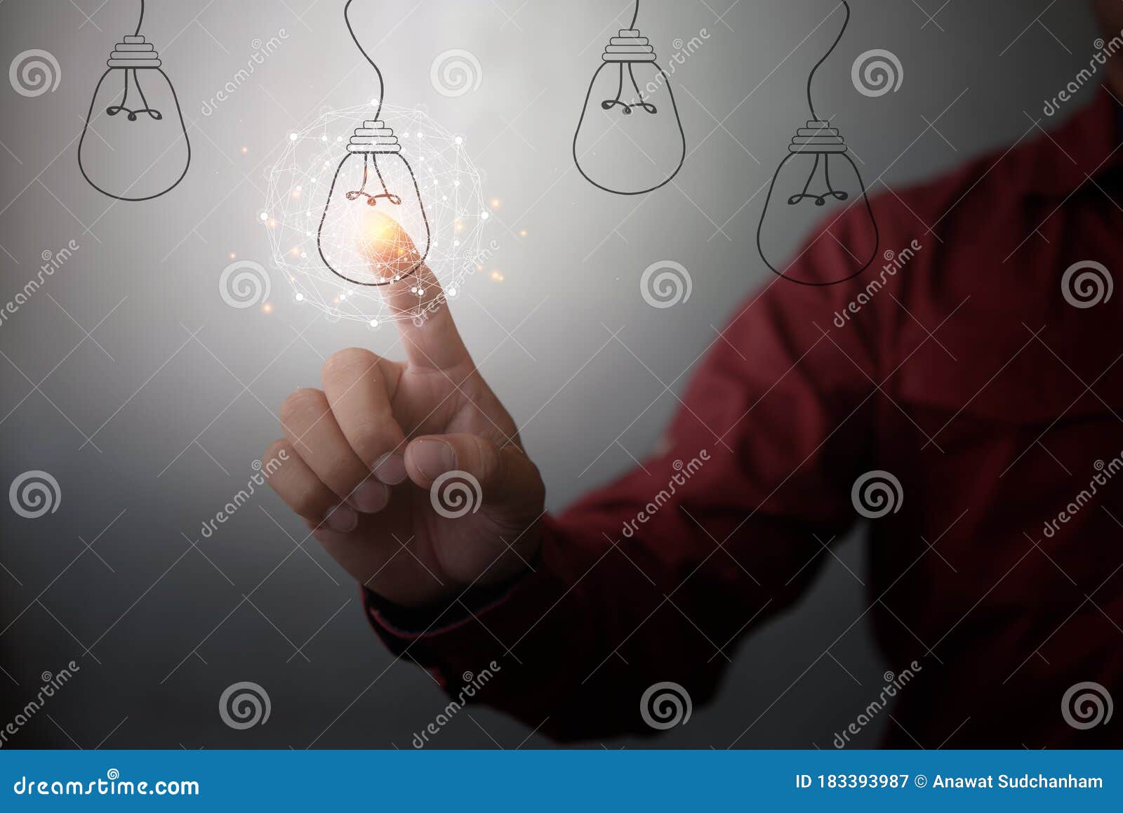 New Idea Creative Idea.Concept of Idea and Innovation Stock Image ...