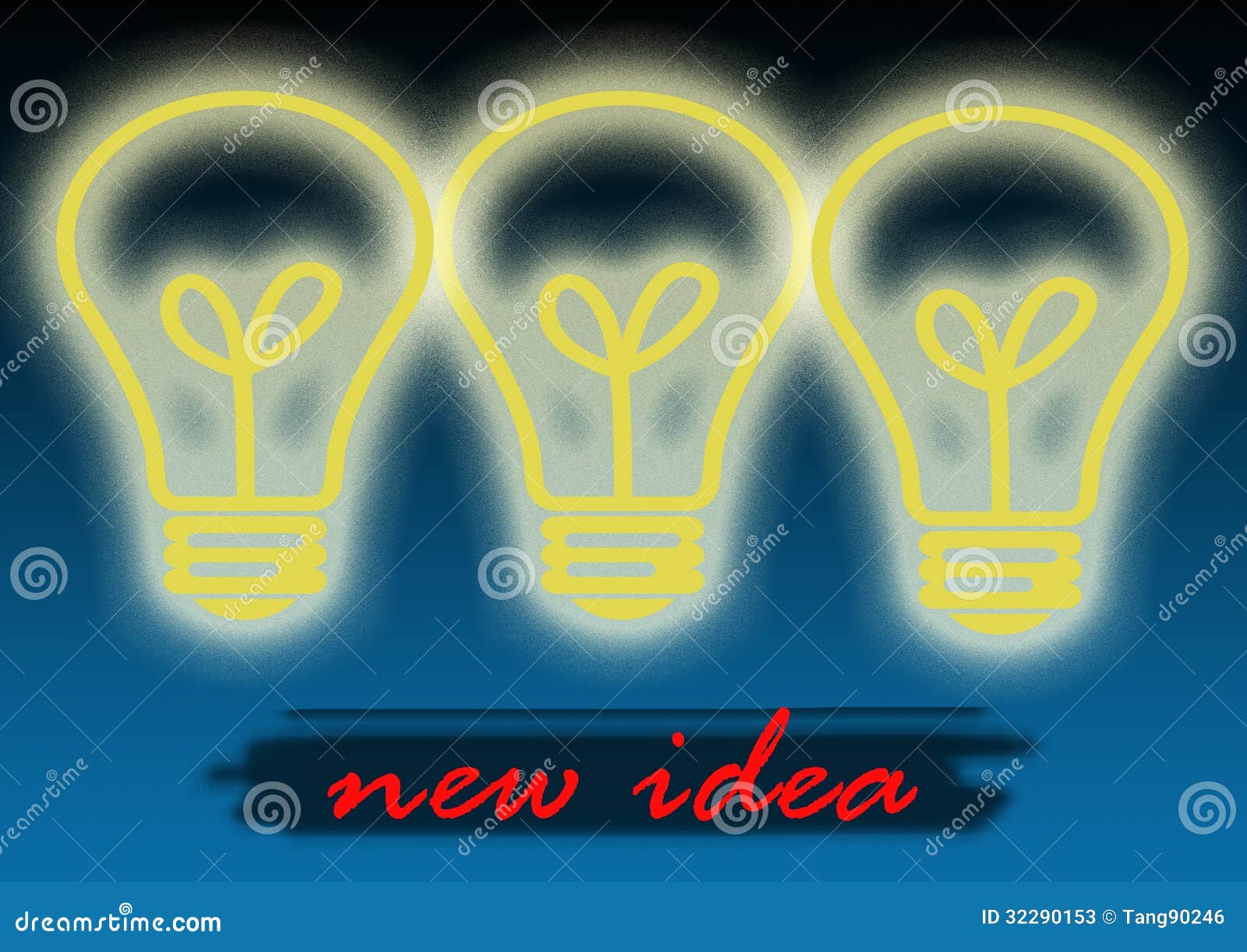 New idea stock illustration. Illustration of environment - 32290153