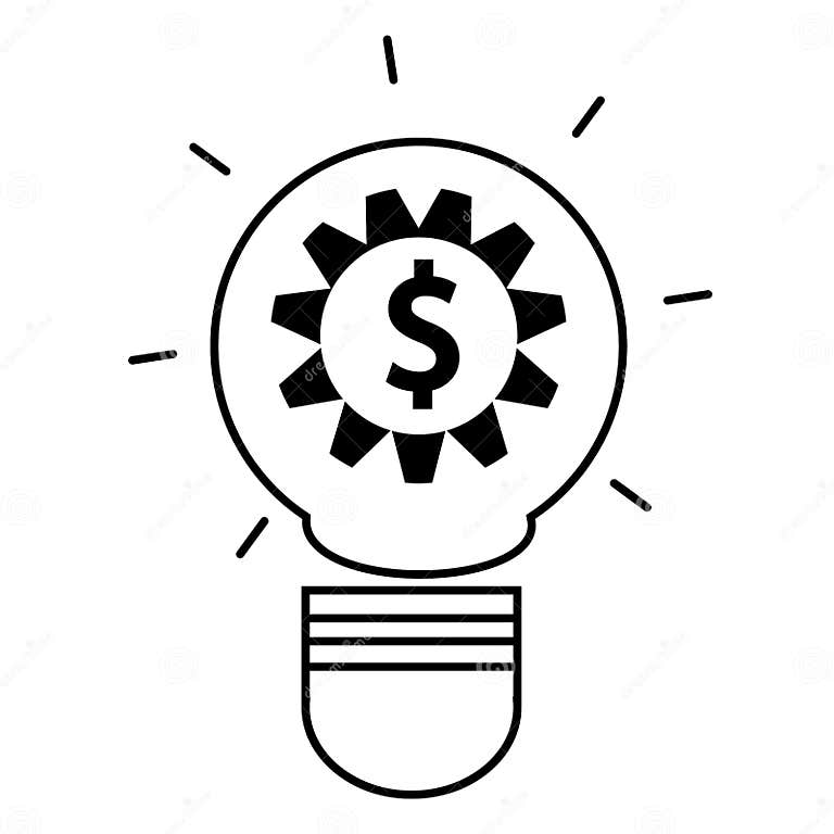 New Idea Vector Line Icon. Simple Element Illustration. New Idea ...