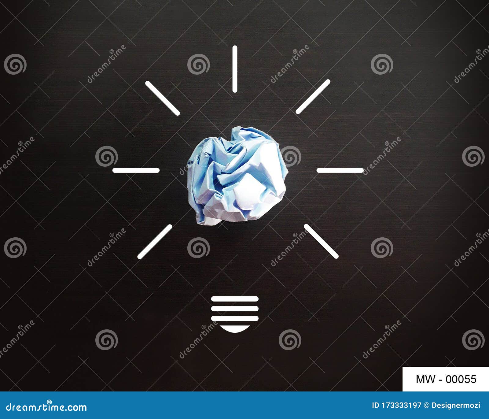Latest Idea - Crushed Paper Graphic Idea - Web Graphic Design Stock ...