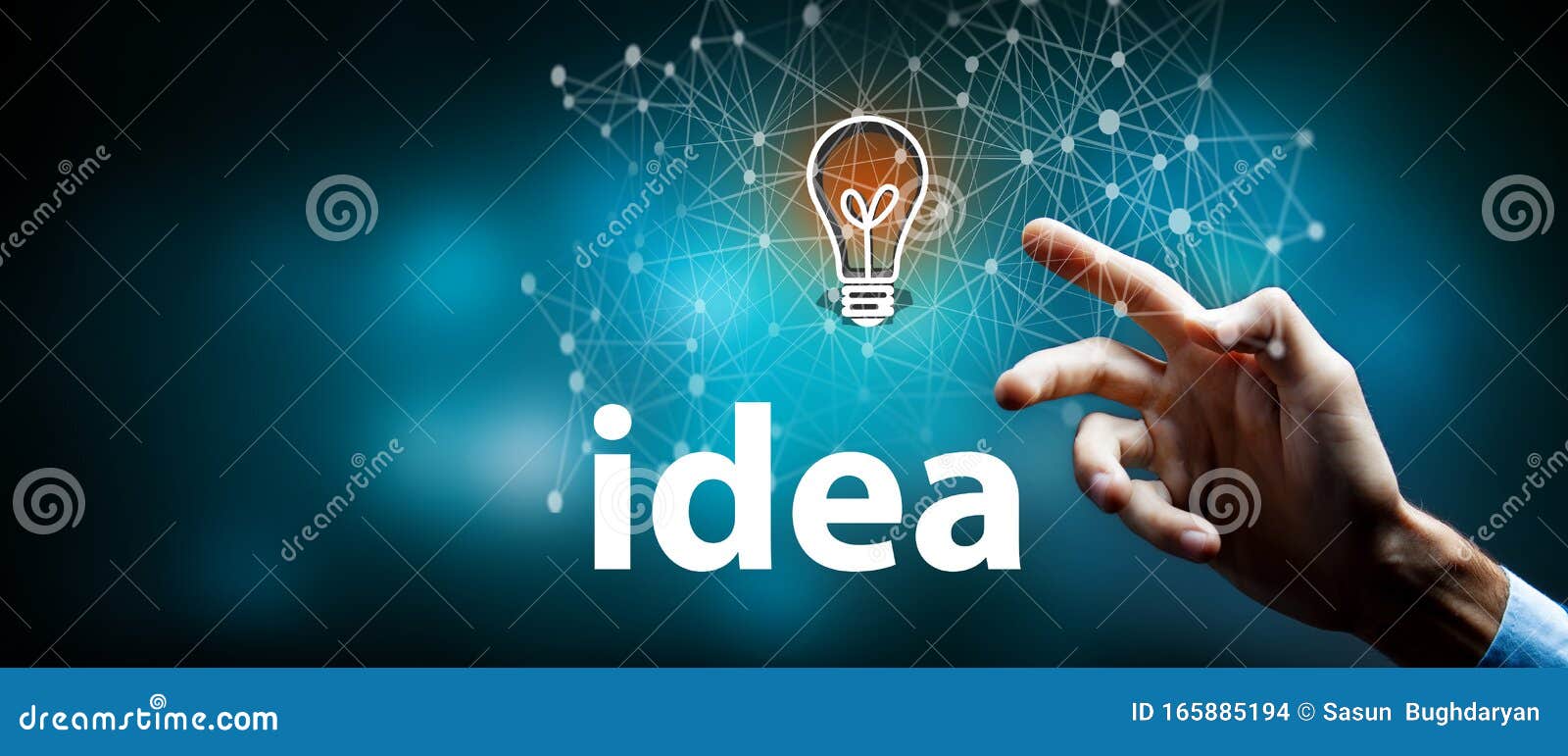 New Ideas with Innovative Technology Stock Photo - Image of solutions ...