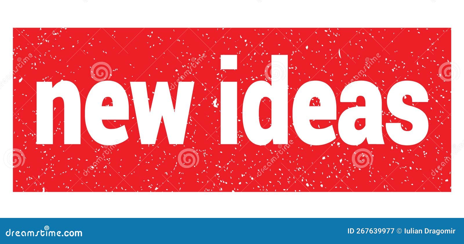 New Ideas Text Written on Red Stamp Sign Stock Illustration ...