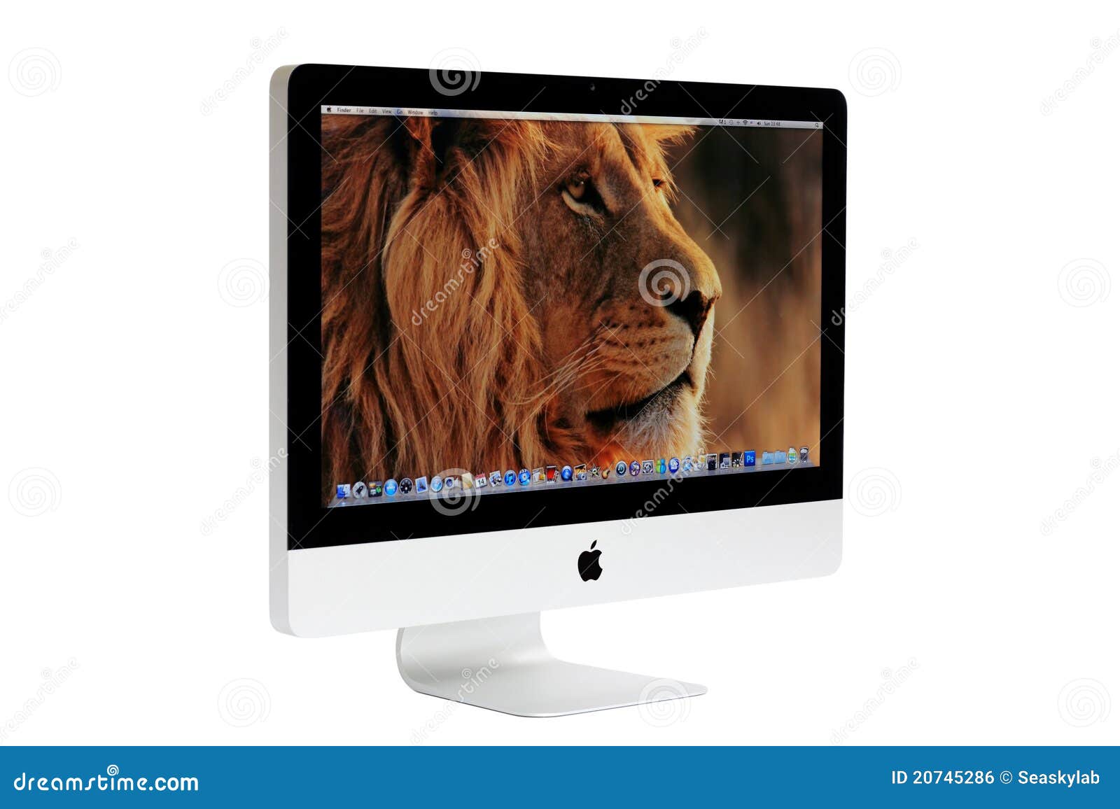 New iMac desktop computer editorial photo. Image of frames - 20745286