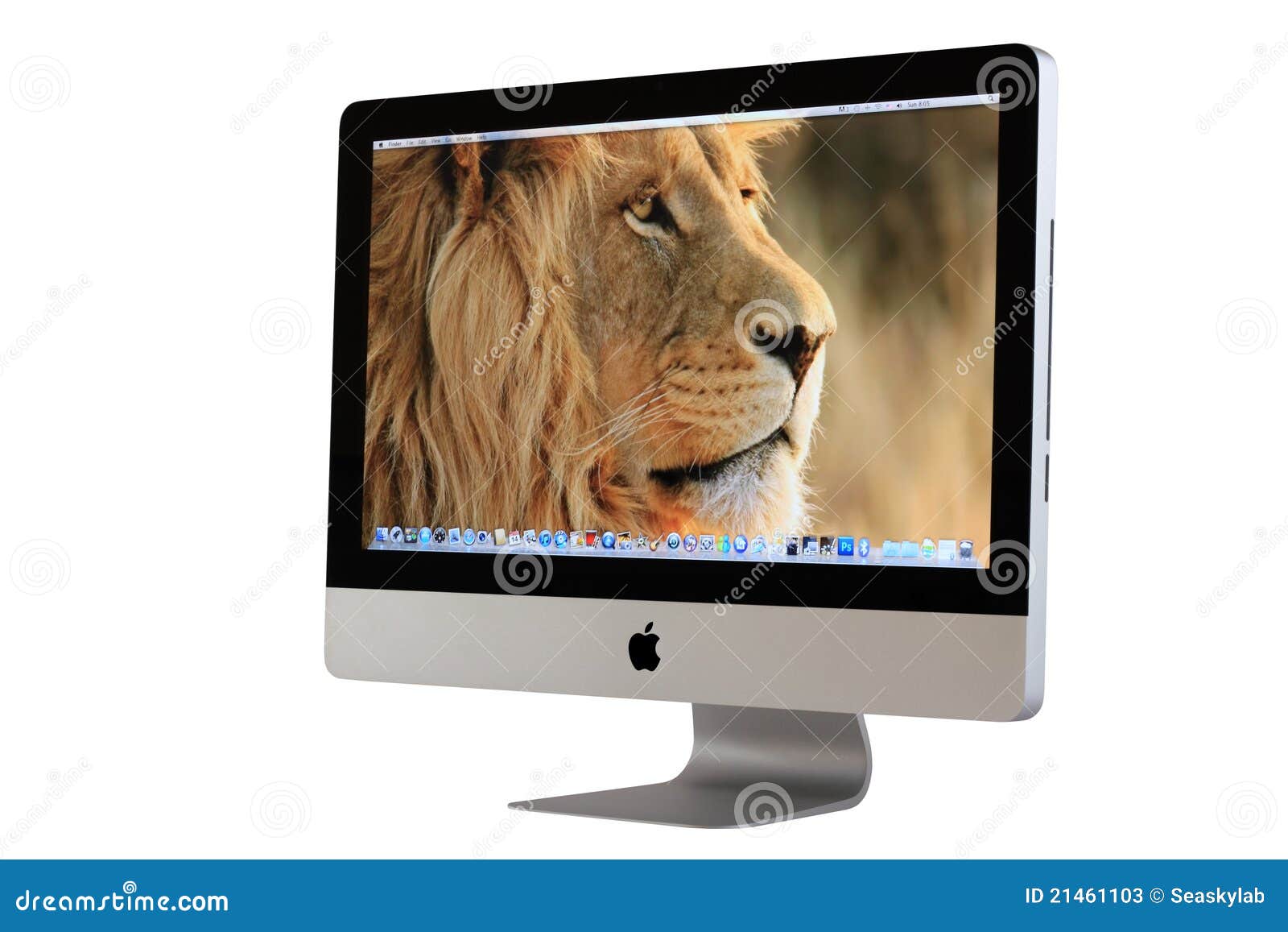 New iMac desktop computer editorial stock photo. Image of computer ...