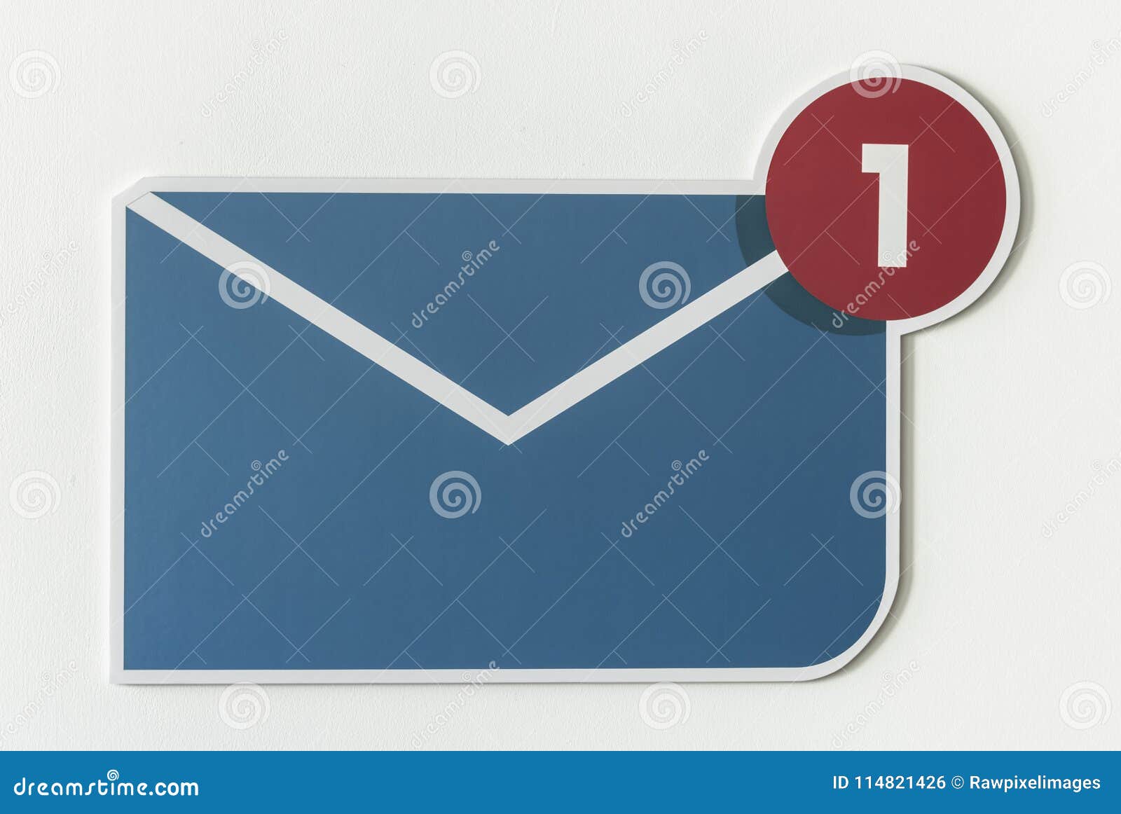 New Incoming Message Email Icon Stock Photo - Image of global, chat ...