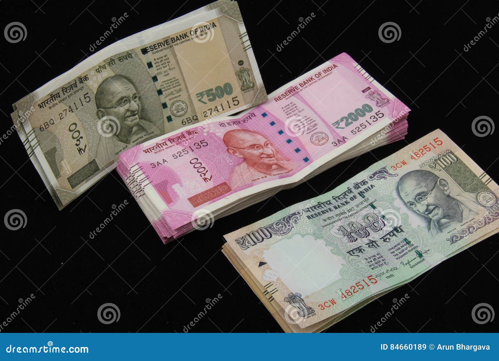 New Indian currency notes stock image. Image of notes - 84660189