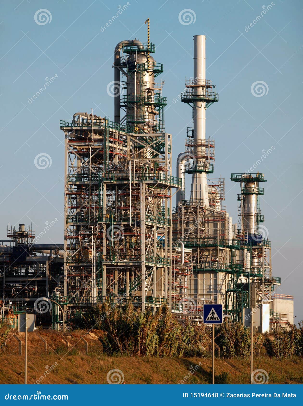 New Industrial Facilities Under Construction Stock Photo - Image of ...