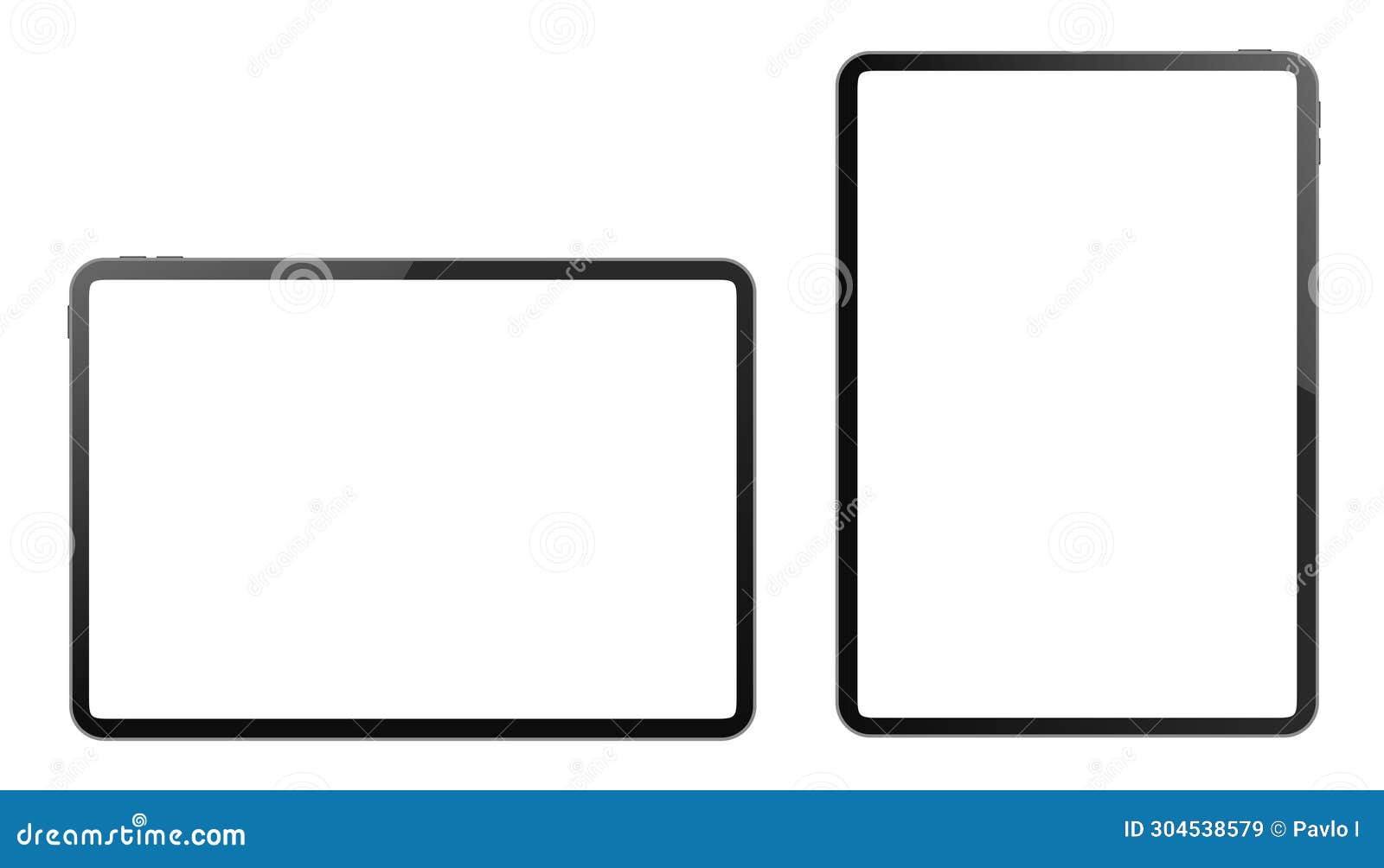 New Ipad Pro by Apple Inc, Set Screen Ipad Side, Horizontal and ...