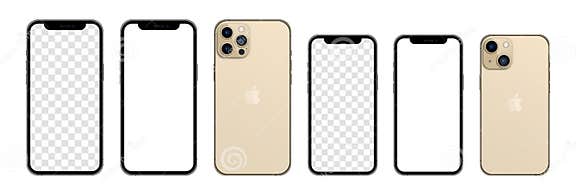 New IPhone 13, Pro Max, Mini Mock-up. Vector Realistic Iphone Screen ...