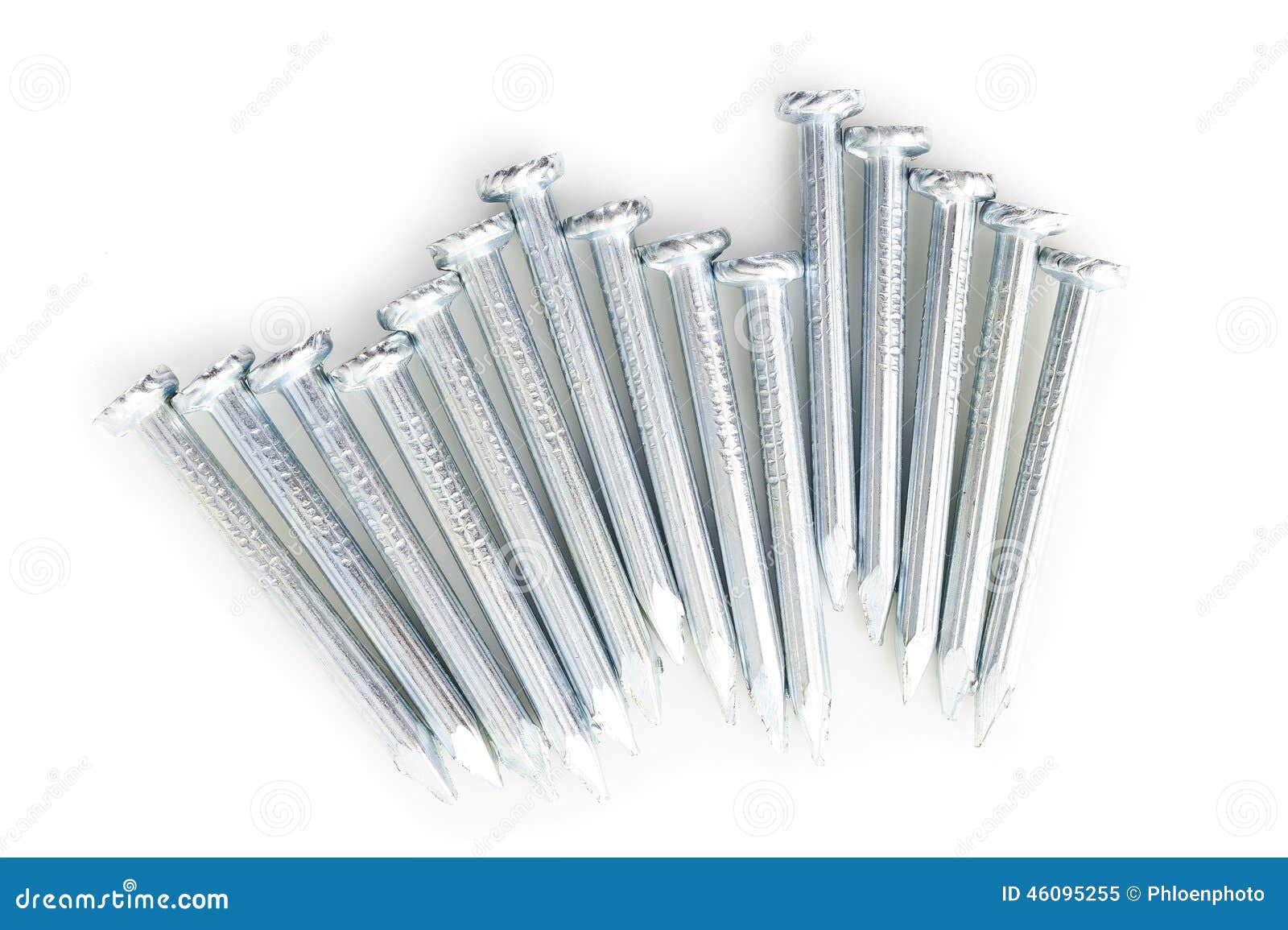 Set Of Iron Nails Royalty-Free Stock Photography | CartoonDealer.com ...