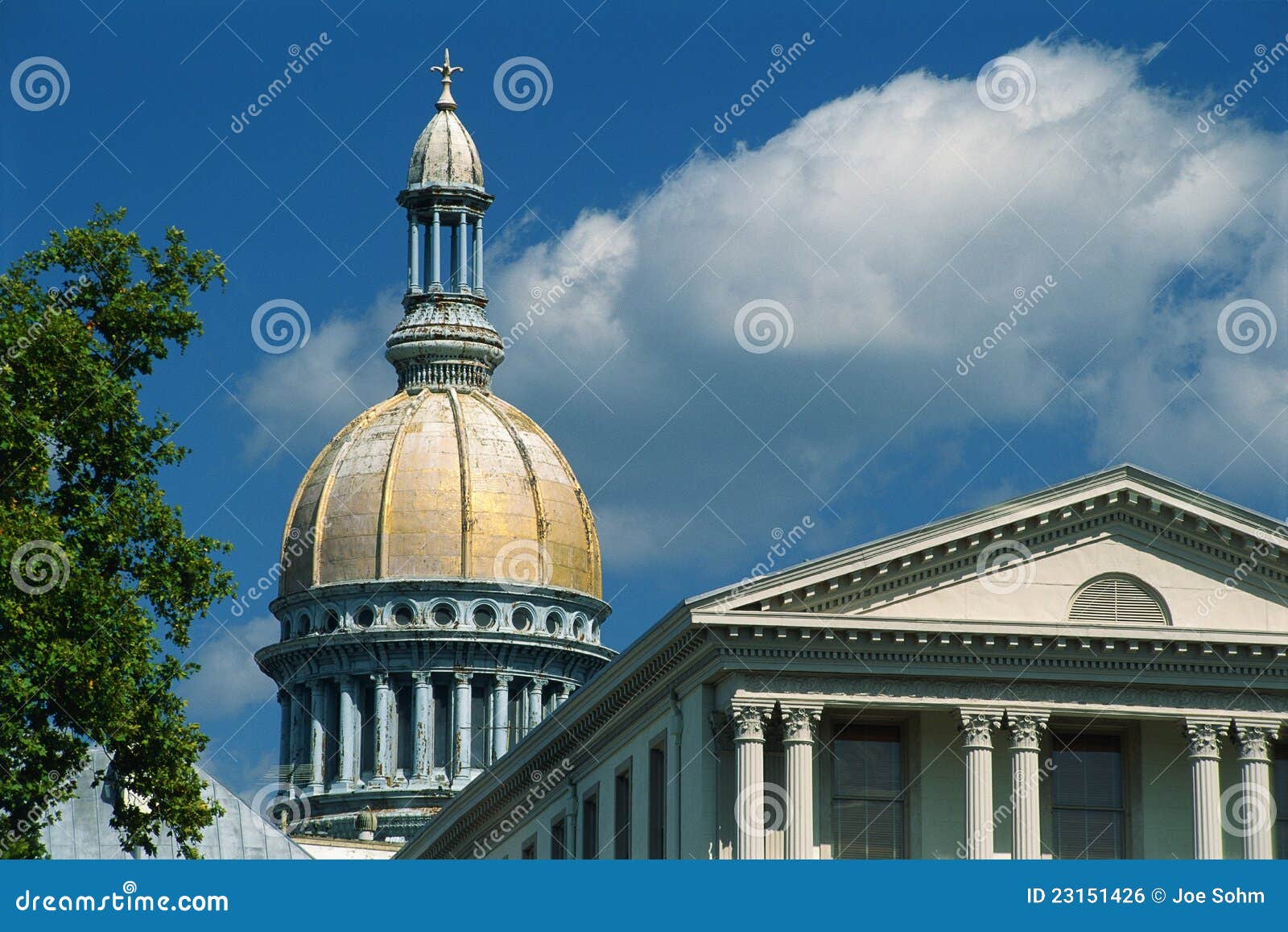 New Jersey State Capitol Building Stock Photo - Image of capitol ...