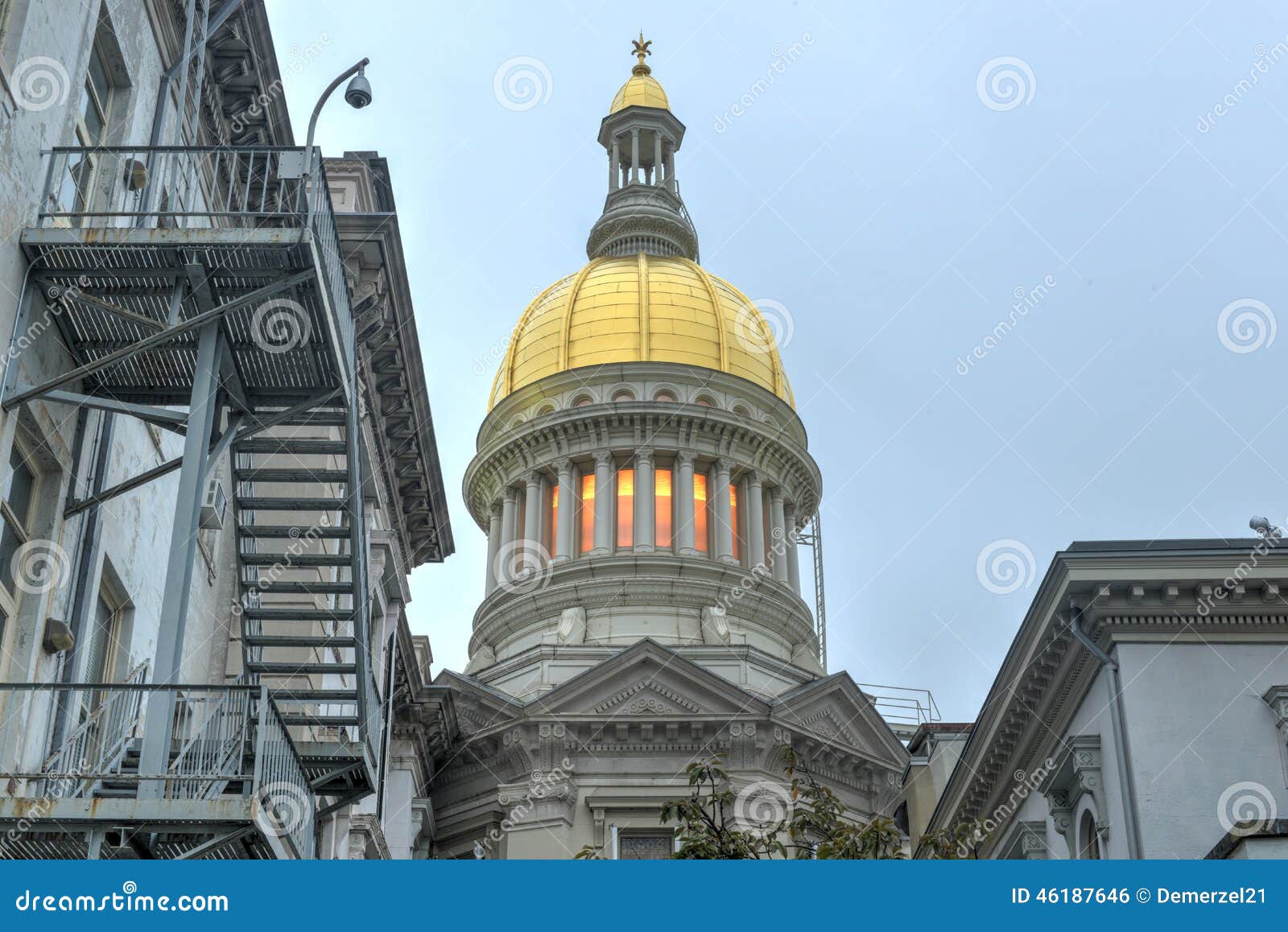 New Jersey State House, Trenton Stock Photo - Image of architecture ...
