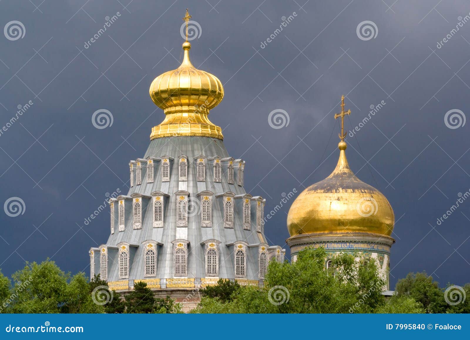 New Jerusalem stock photo. Image of tower, gilding, orthodox - 7995840