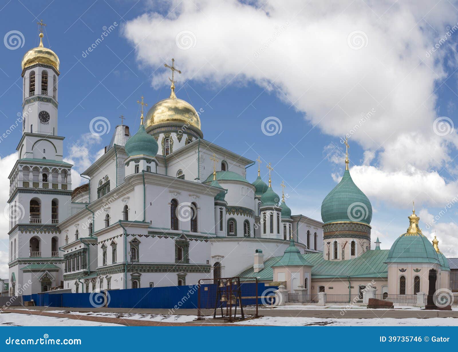 New Jerusalem Monastery stock photo. Image of europe - 39735746