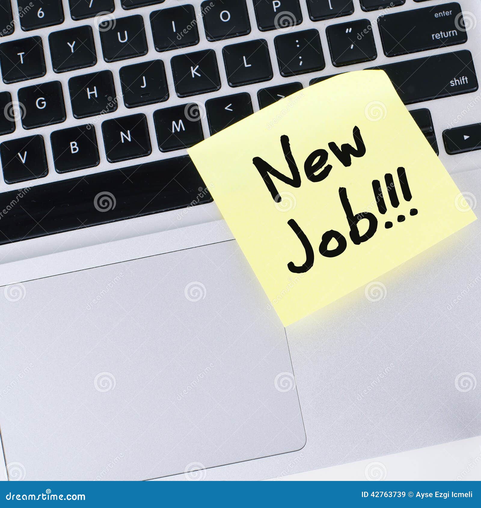 New job stock image. Image of working, remind, closeup - 42763739