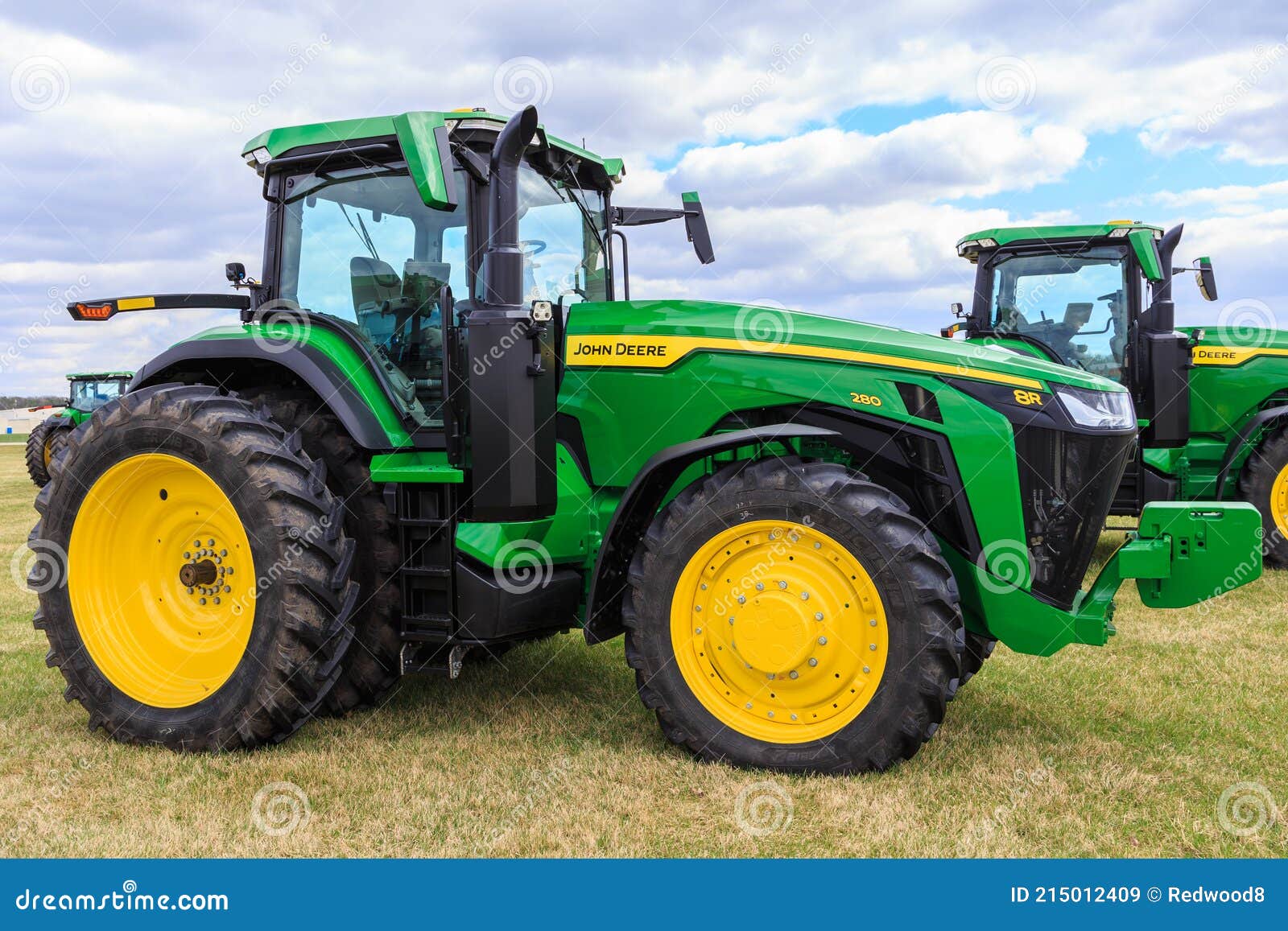 New John Deere Model 8R 280 Farm Tractor Editorial Stock Image - Image ...