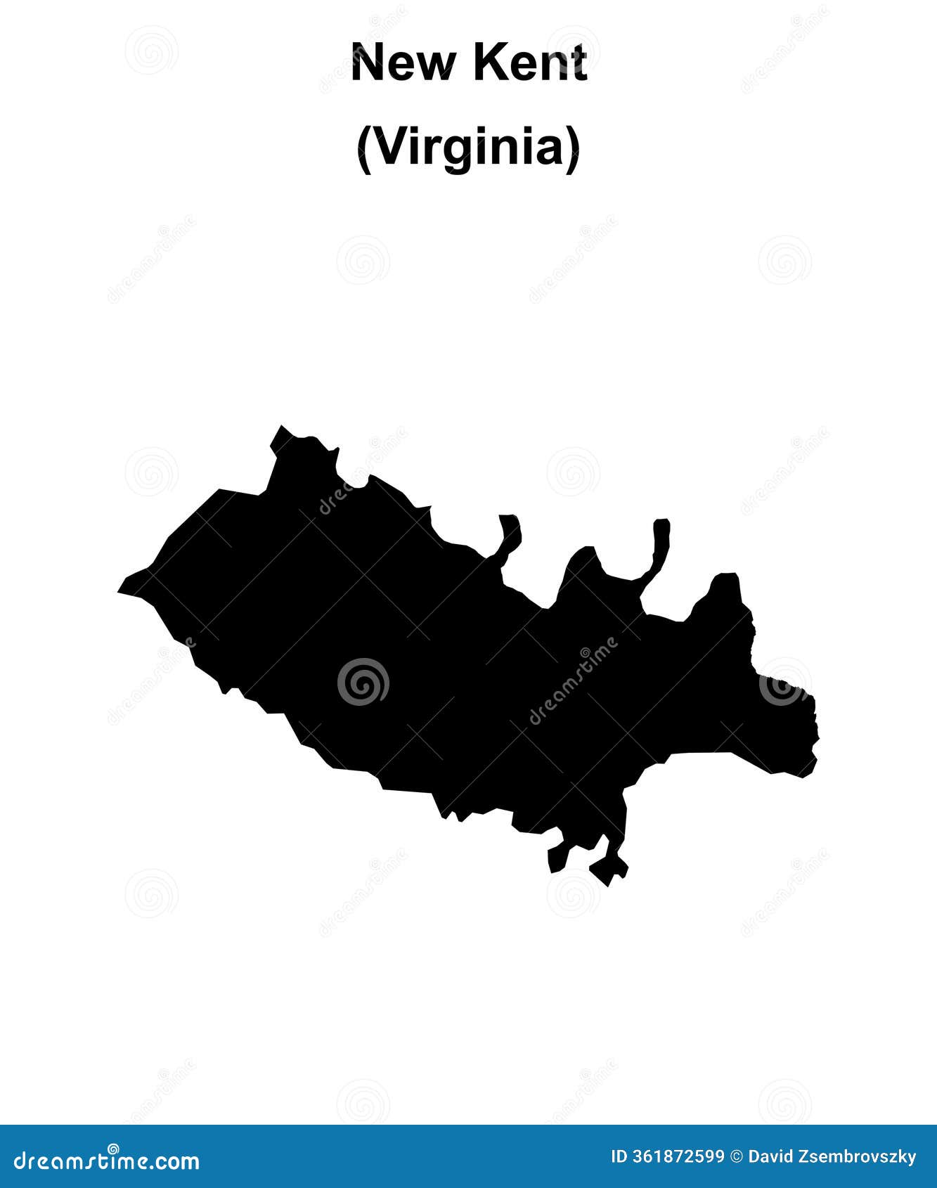 Kent Outline Map Cartoon Vector | CartoonDealer.com #360362503