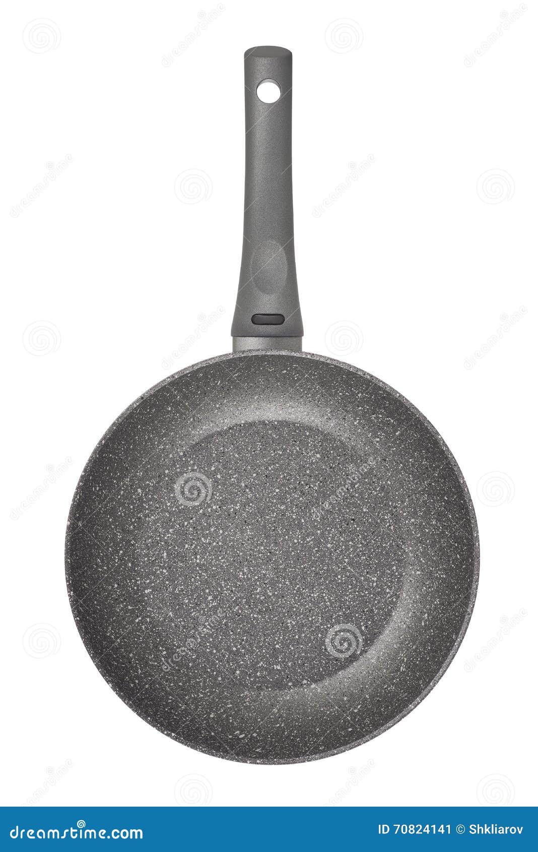 New Kitchen Pan Isolated on White Background Stock Image - Image of ...
