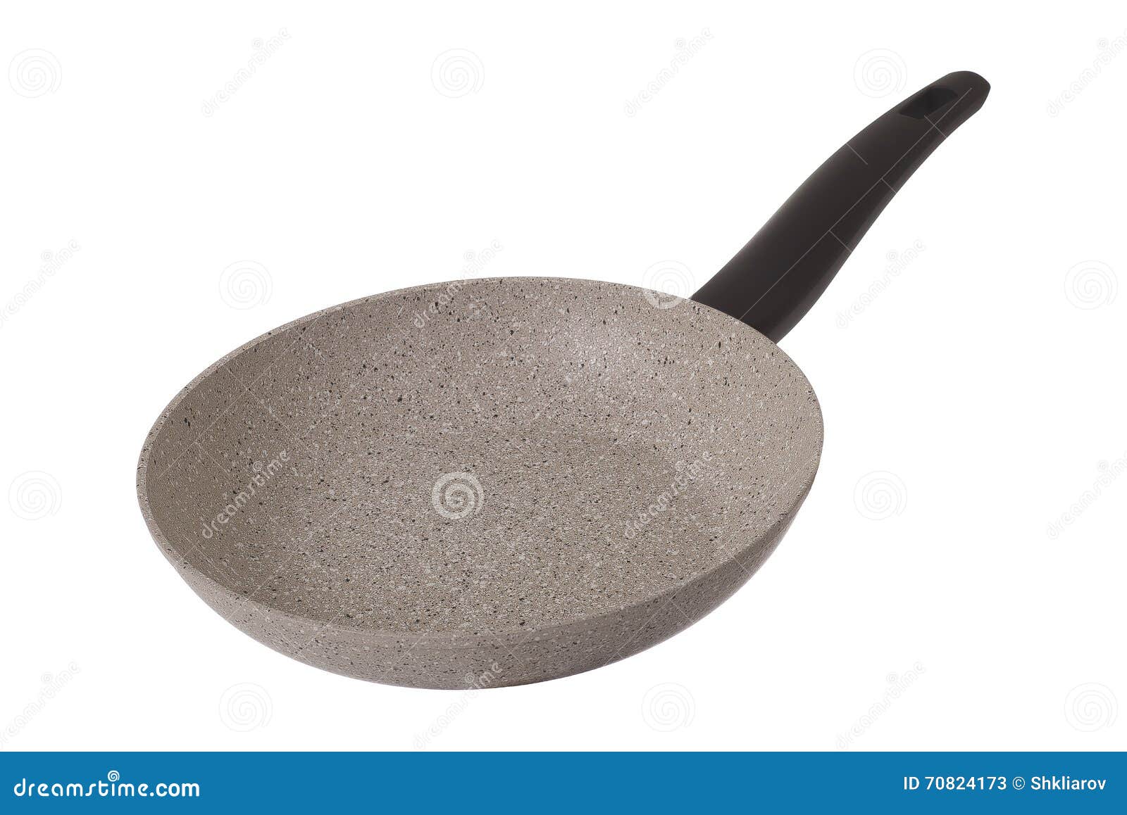 New Kitchen Pan Isolated on White Background Stock Image - Image of ...