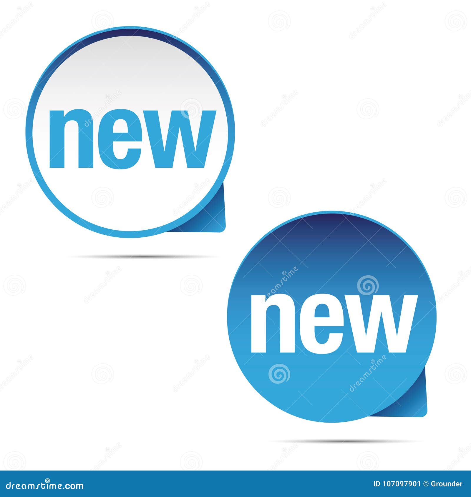 New label set tag stock vector. Illustration of product - 107097901