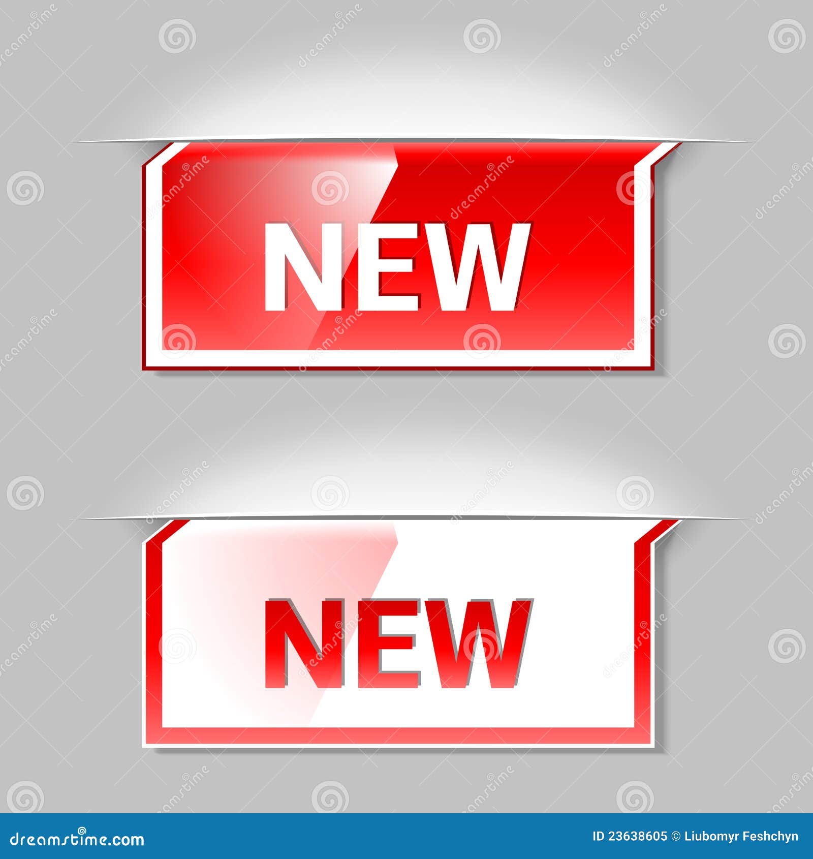 New label. Vector element stock vector. Illustration of advertisement ...