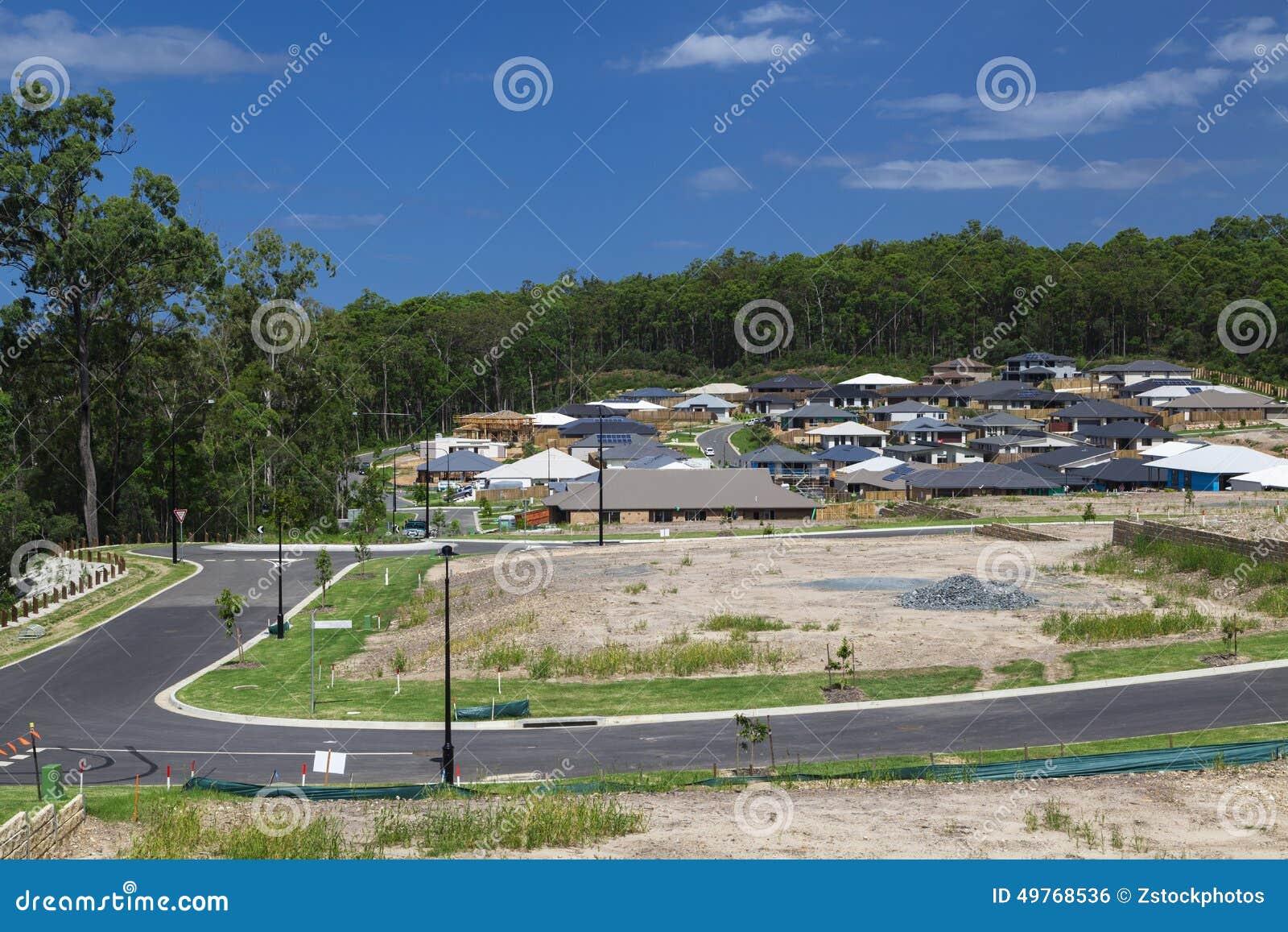 New land development stock photo. Image of solar, australia - 49768536