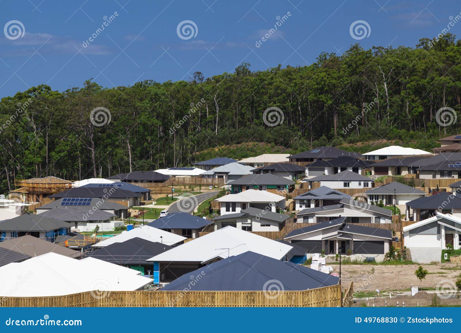 New land development stock photo. Image of construction - 49768830
