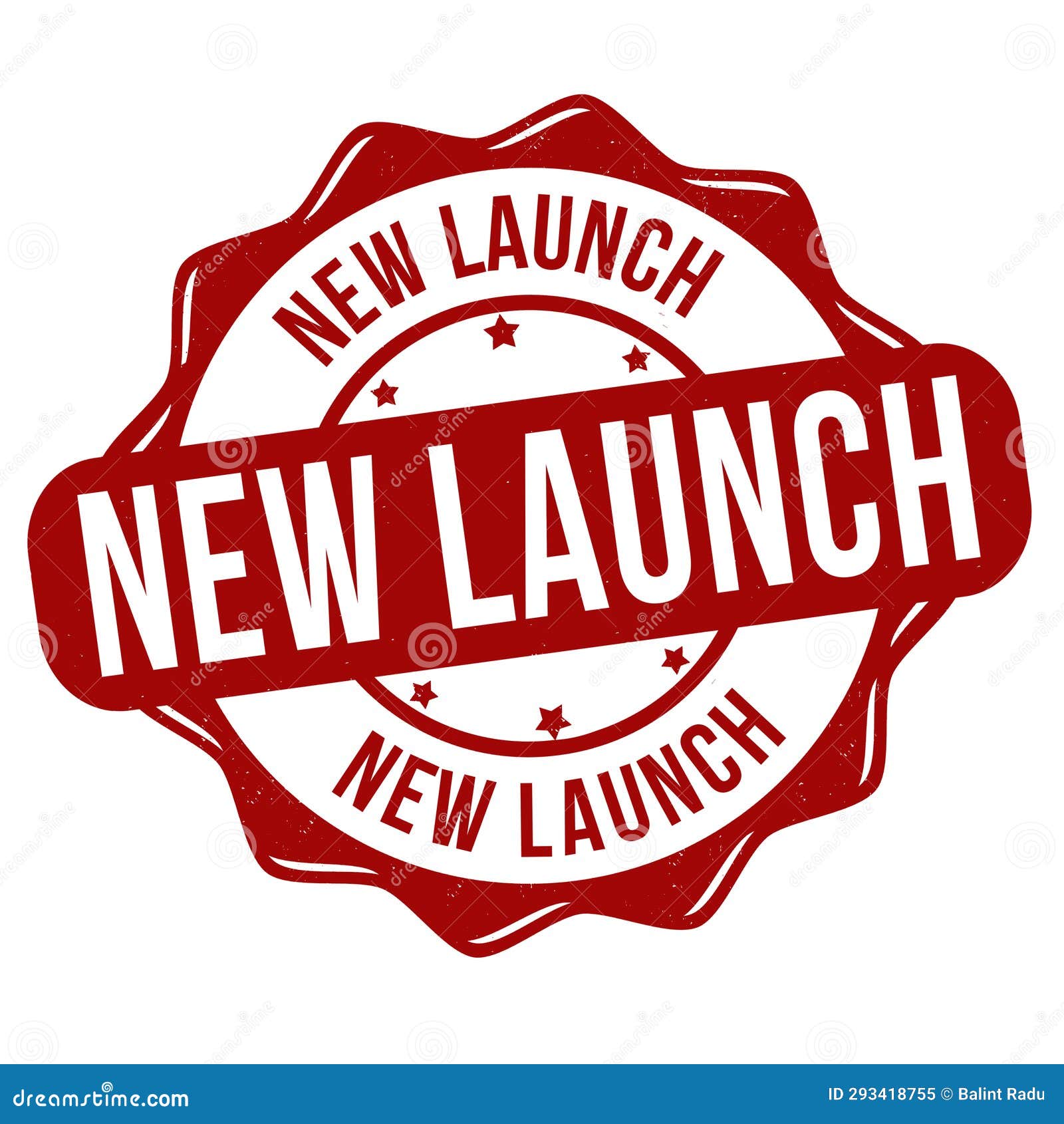 New Launch Grunge Rubber Stamp Stock Vector - Illustration of commerce ...