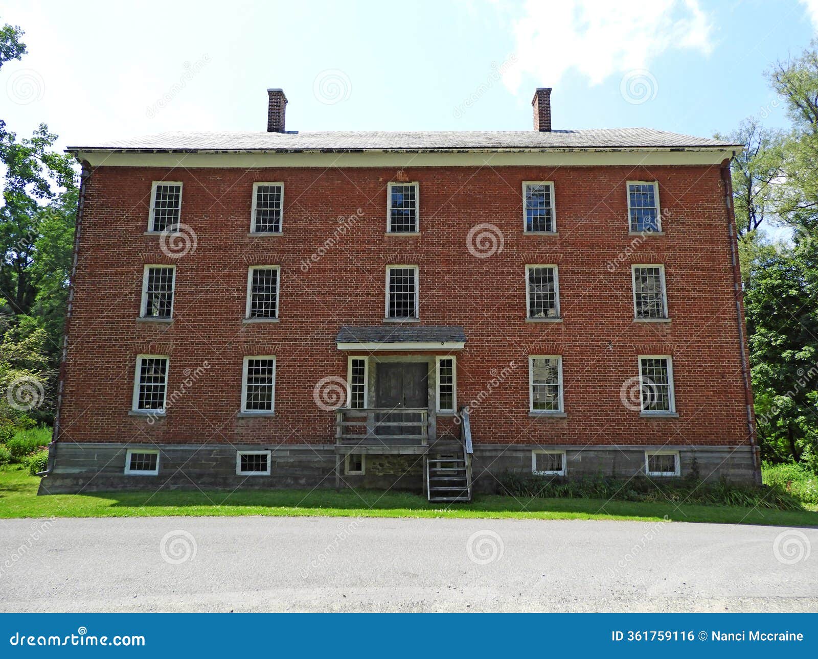 New Lebanon Shaker Village Brick Workshop Last Extant Building ...