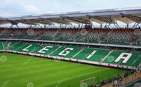 New legia stadium editorial stock image. Image of soccer - 15382369