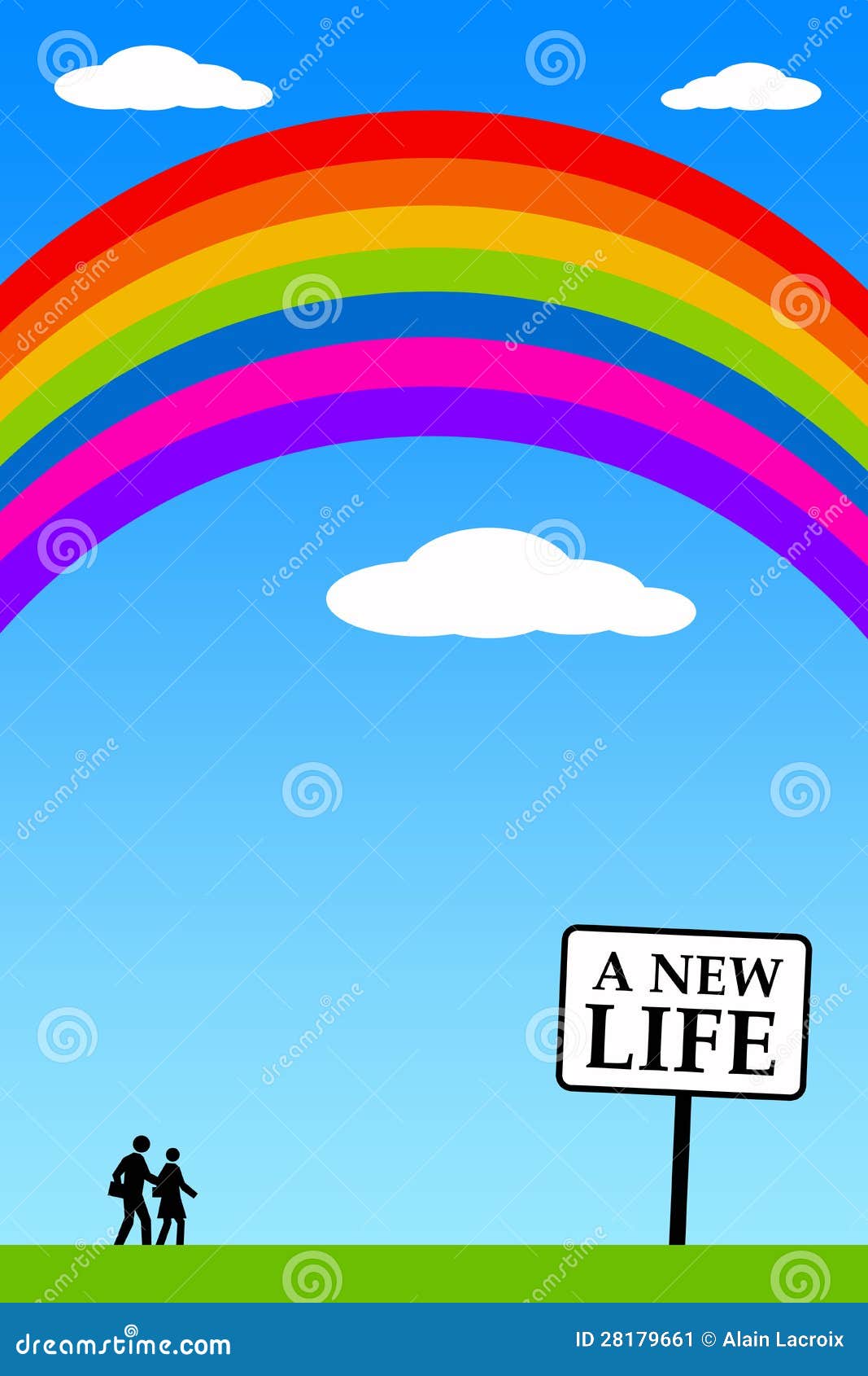 New life stock illustration. Illustration of confidence - 28179661