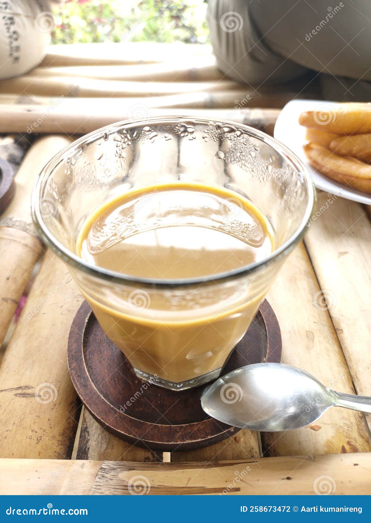 Go to the cafe in Bromo stock photo. Image of coffee - 258673472