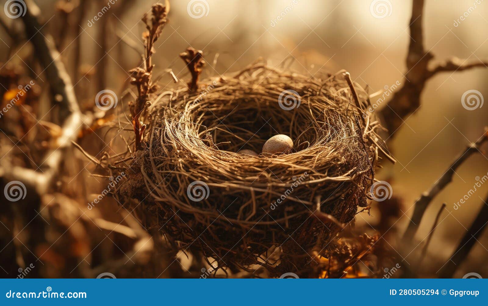 New Life Hatching, Fragile Beauty in Nature Generated by AI Stock ...