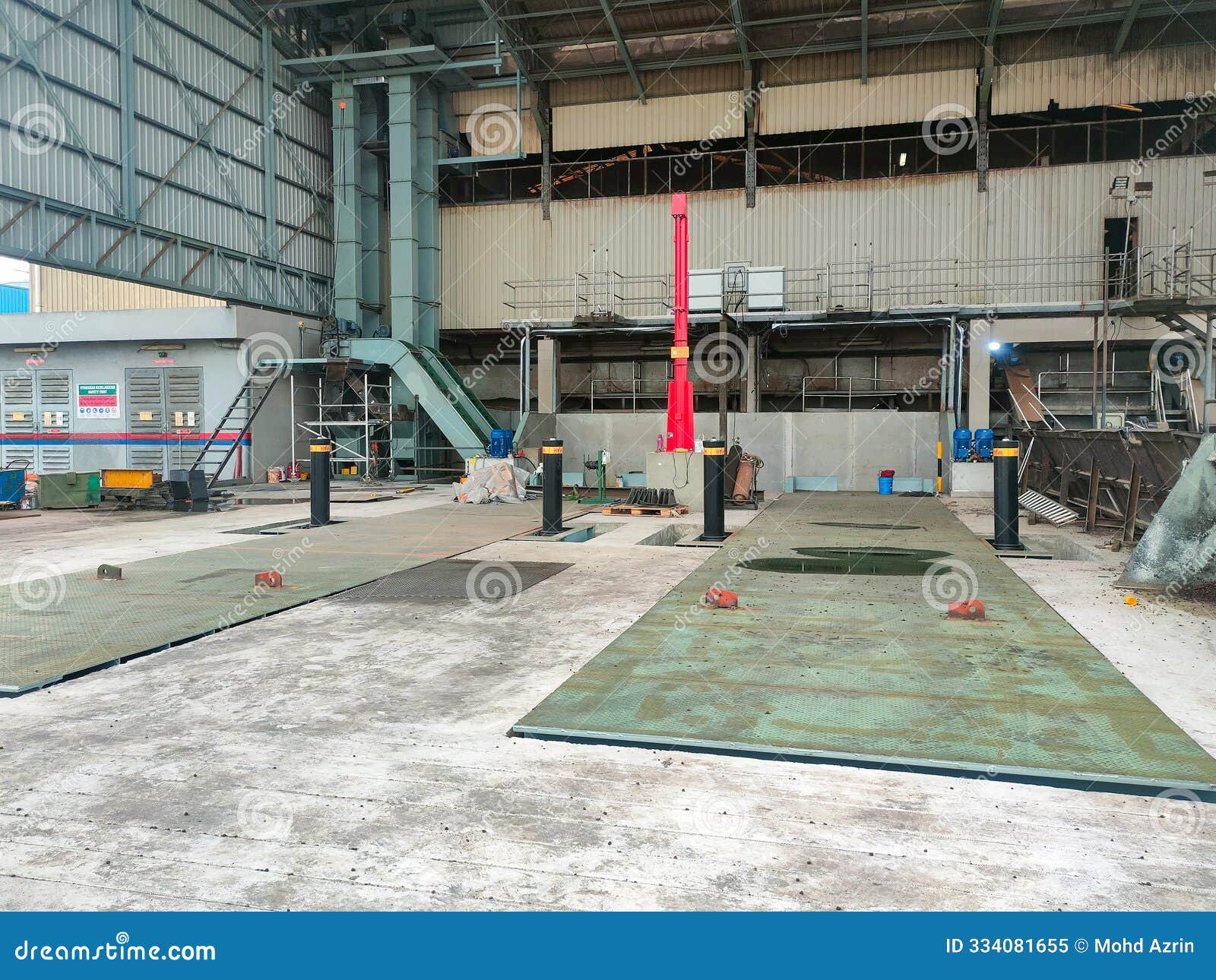 The New Loading Bay is Ready for Trucks To Deliver Kernel Palm Seeds ...