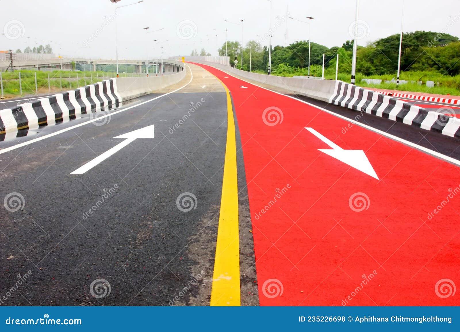 The New Local Road in Country Stock Photo - Image of driving, flyover ...
