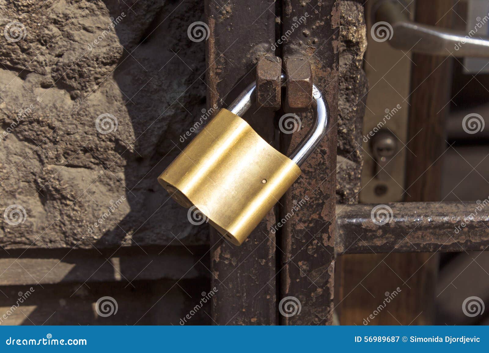 Rusty Bars Of Iron Rebar Tied In A Bundle Royalty-Free Stock Photo ...