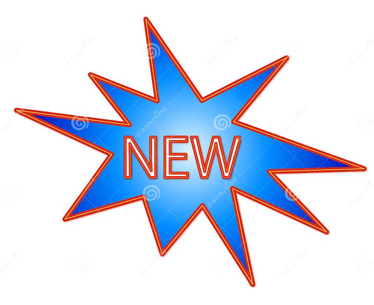 New logo stock illustration. Illustration of icon, update - 759047