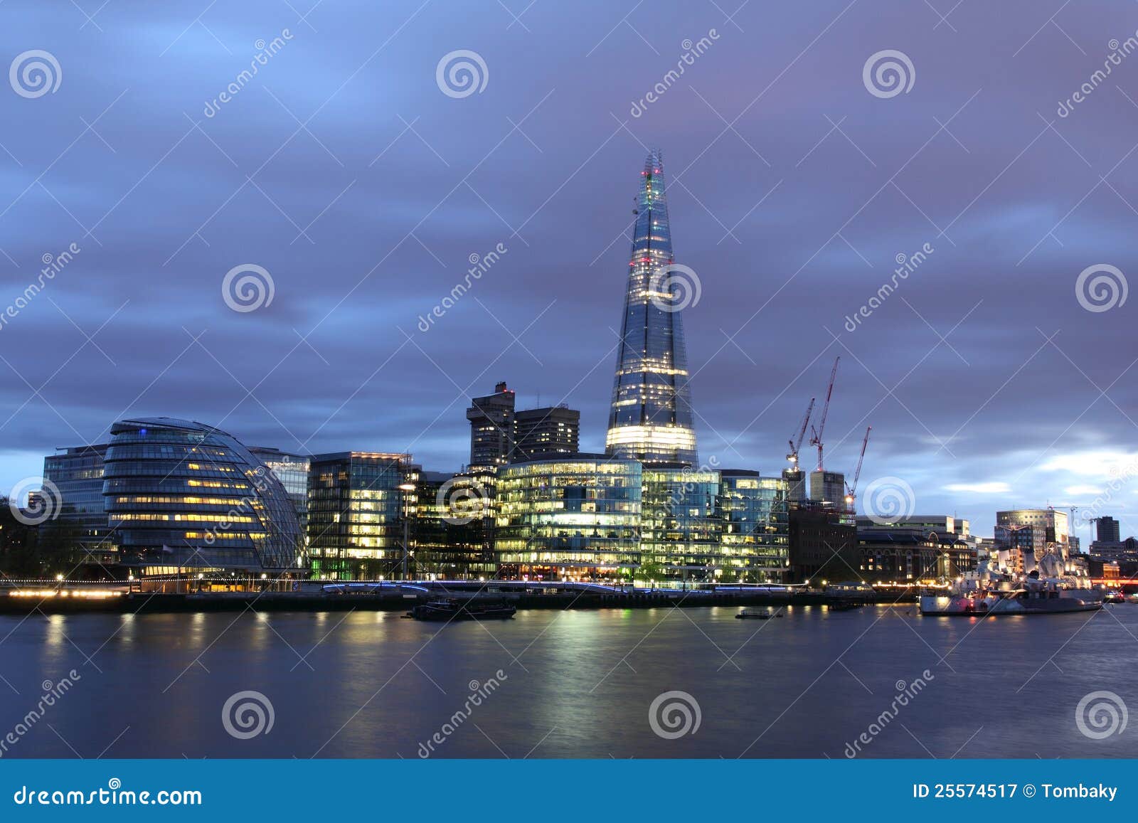 New London City Hall at Night Stock Image - Image of government ...