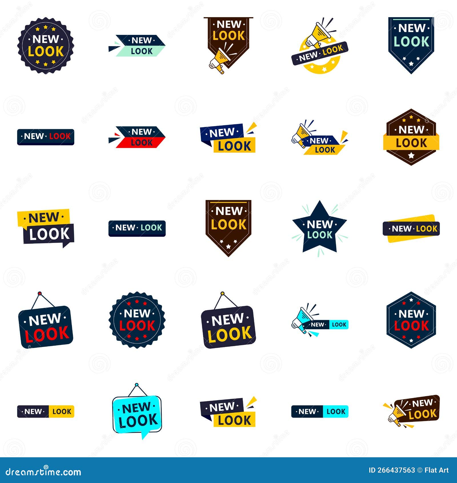 New Look 25 Eyecatching Vector Images For A New Brand Direction ...