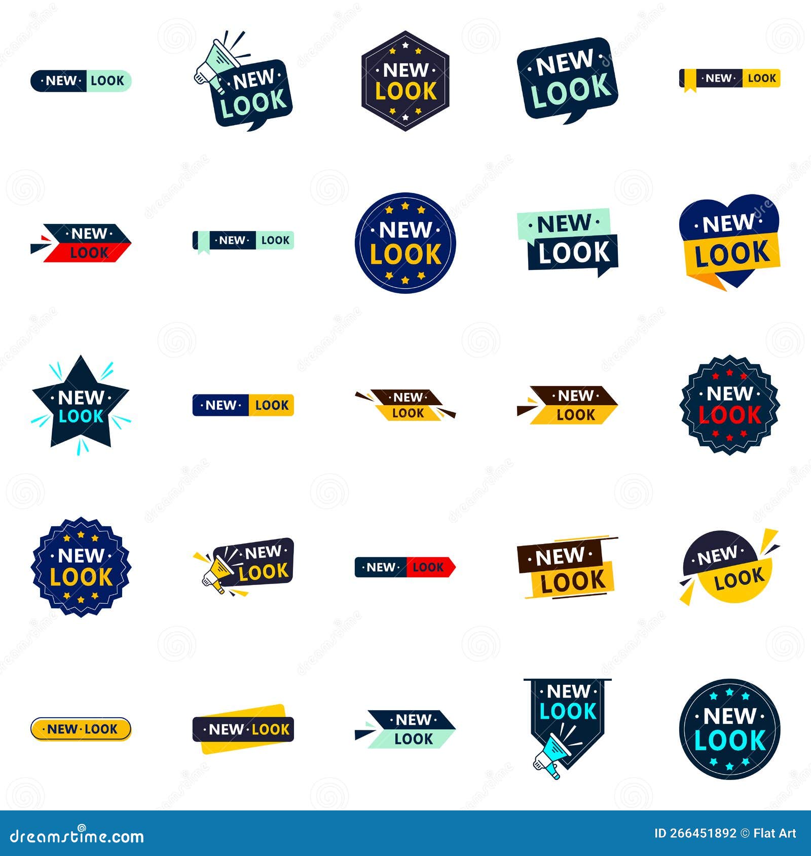 New Look 25 Eyecatching Vector Images for a Refreshed Brand Image Stock ...