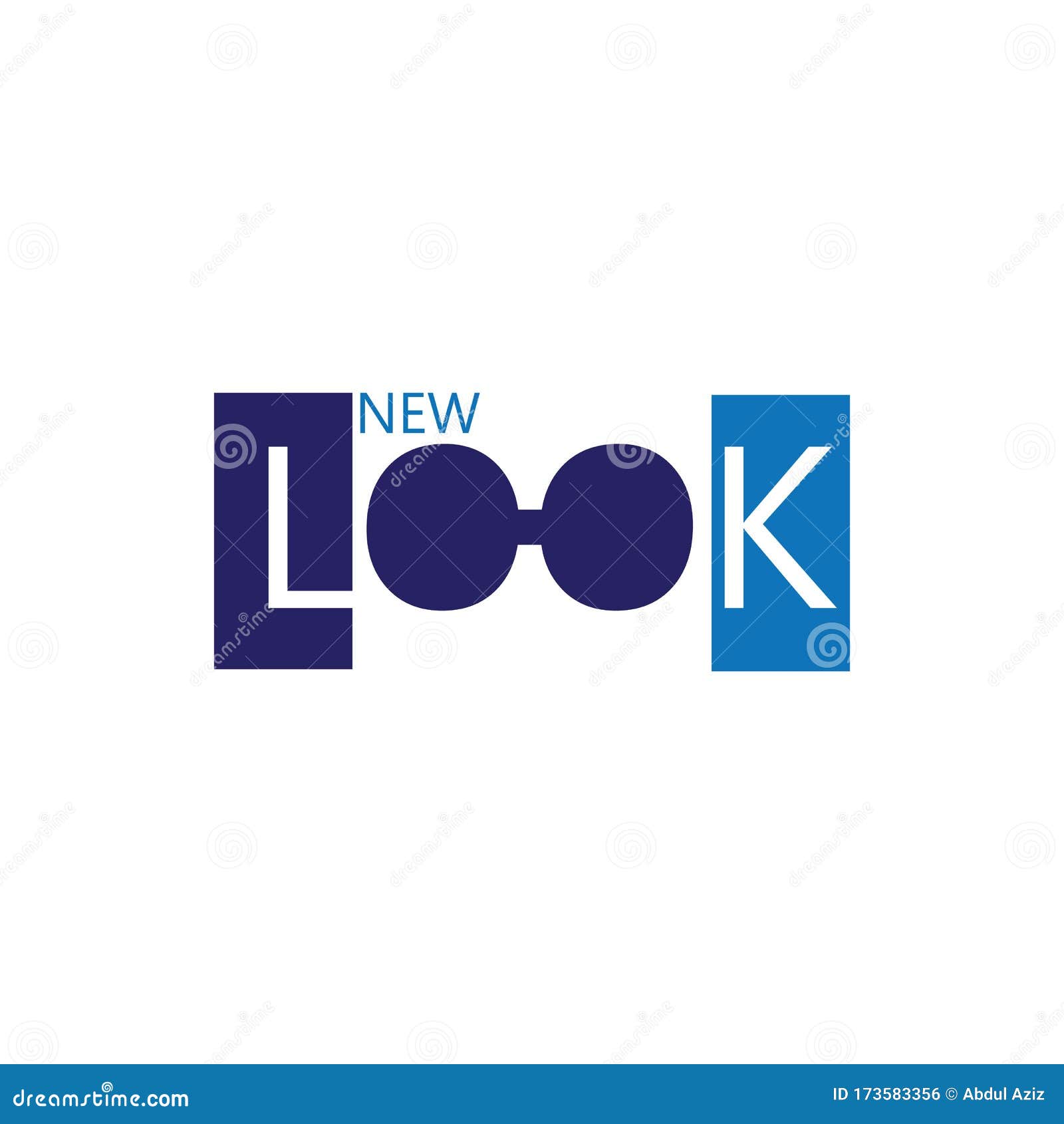 New look logo vector stock illustration. Illustration of graphic ...