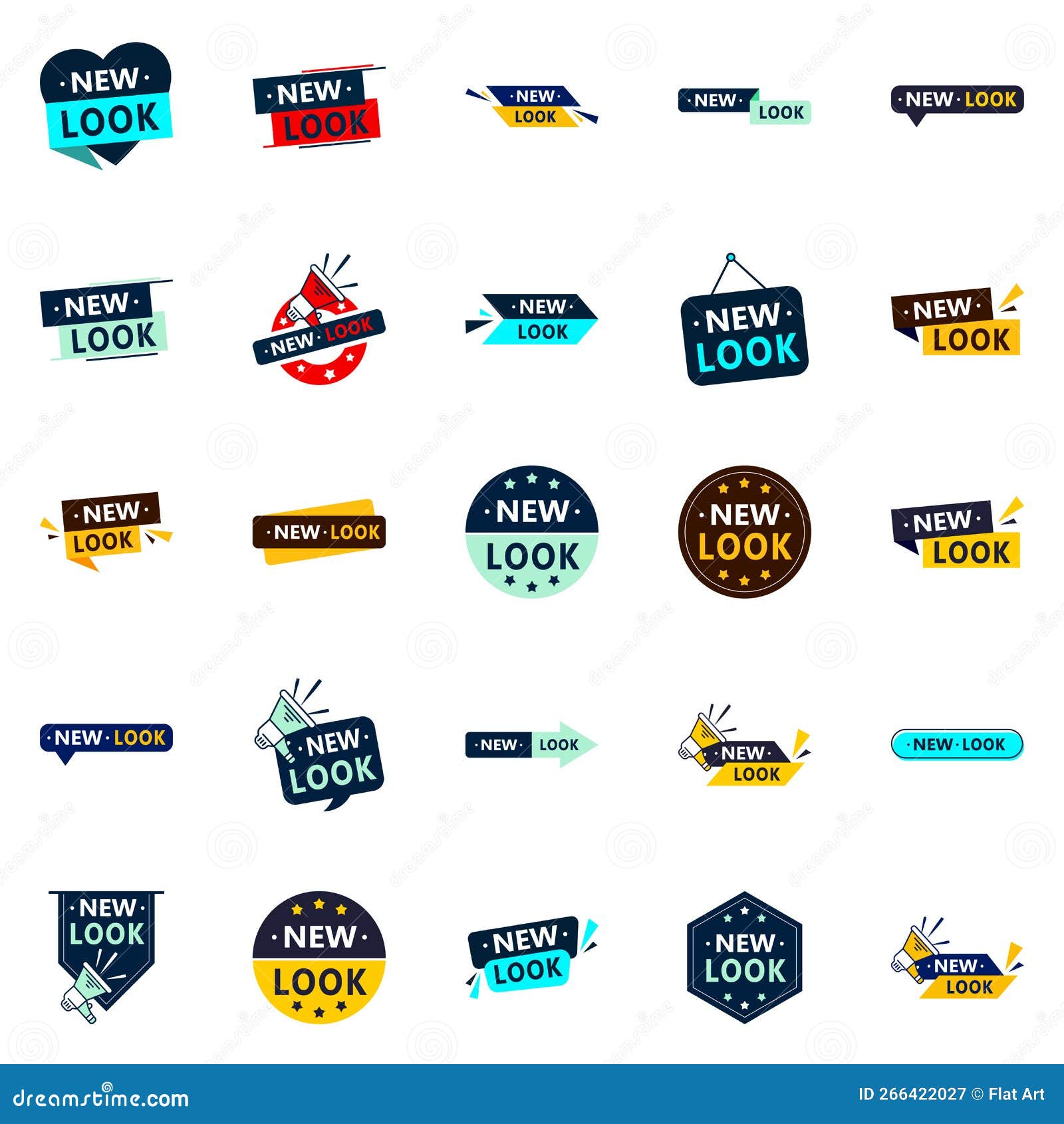 New Look 25 Versatile Vector Designs for a New Image and Vision Stock ...