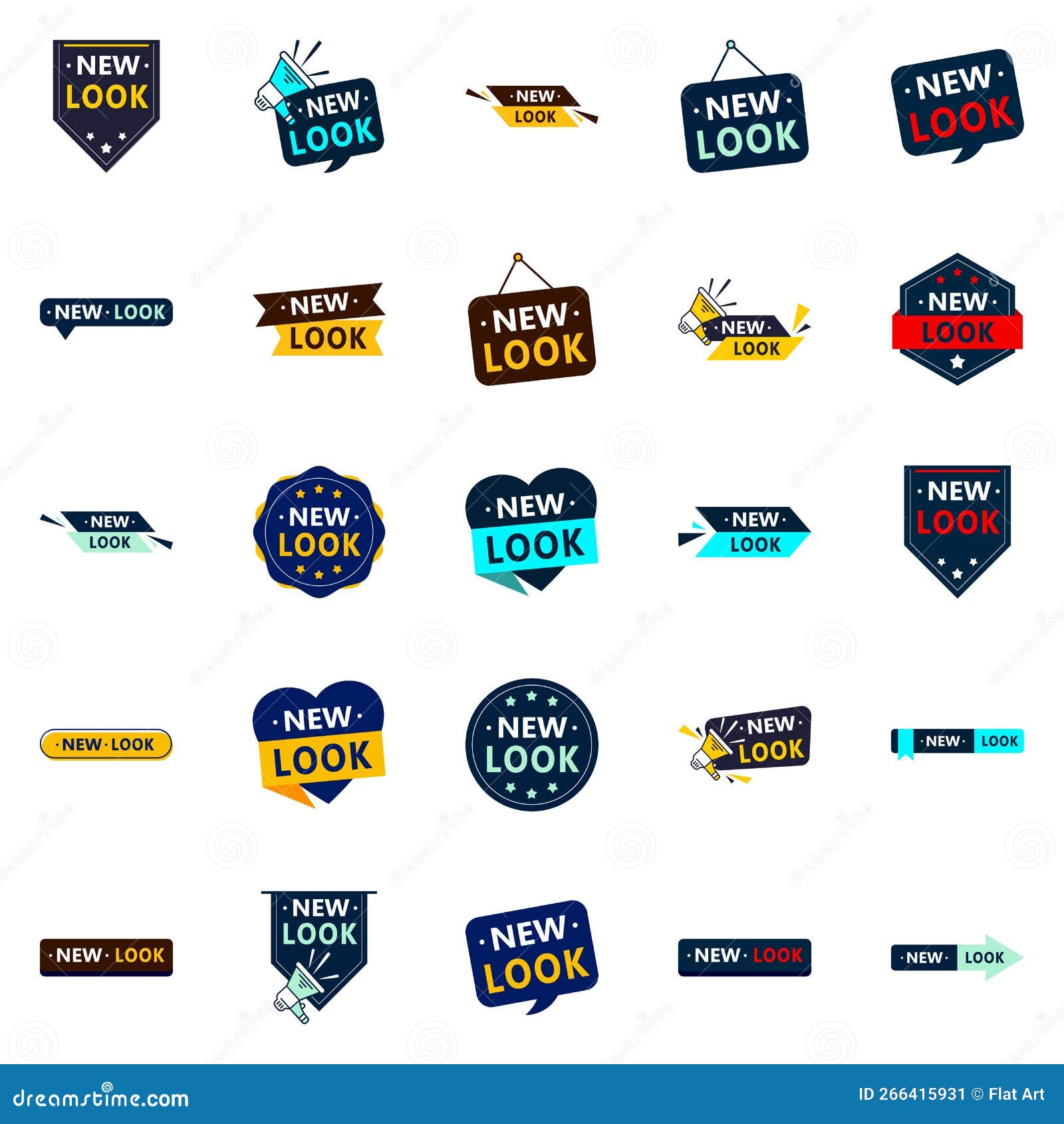 New Look 25 Versatile Vector Images for a New Brand Identity Stock ...