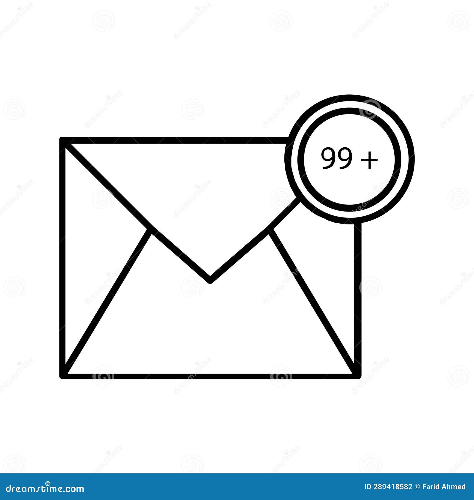 NEW MAIL Editable and Resizeable Vector Icon Stock Vector ...