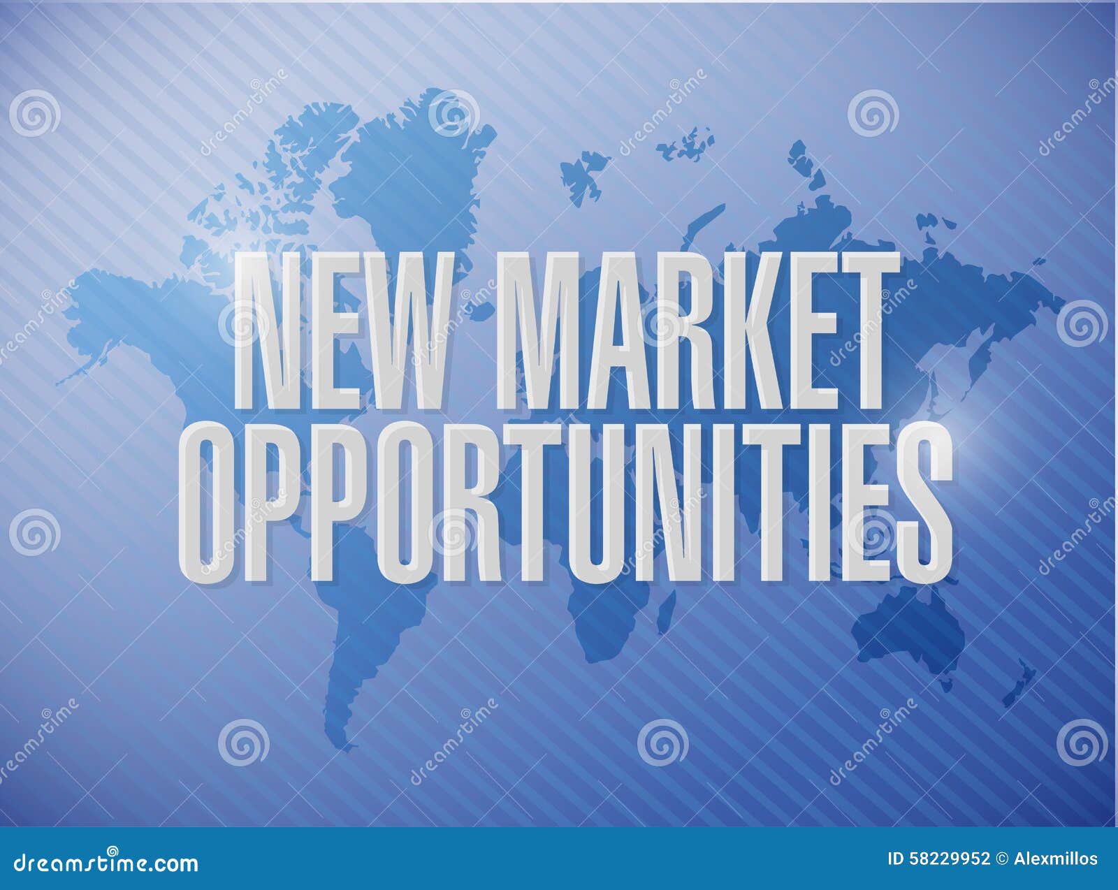 New Market Opportunities World Map Sign Concept Stock Illustration ... New Market Opportunities World Map Sign Concept Stock Illustration ...