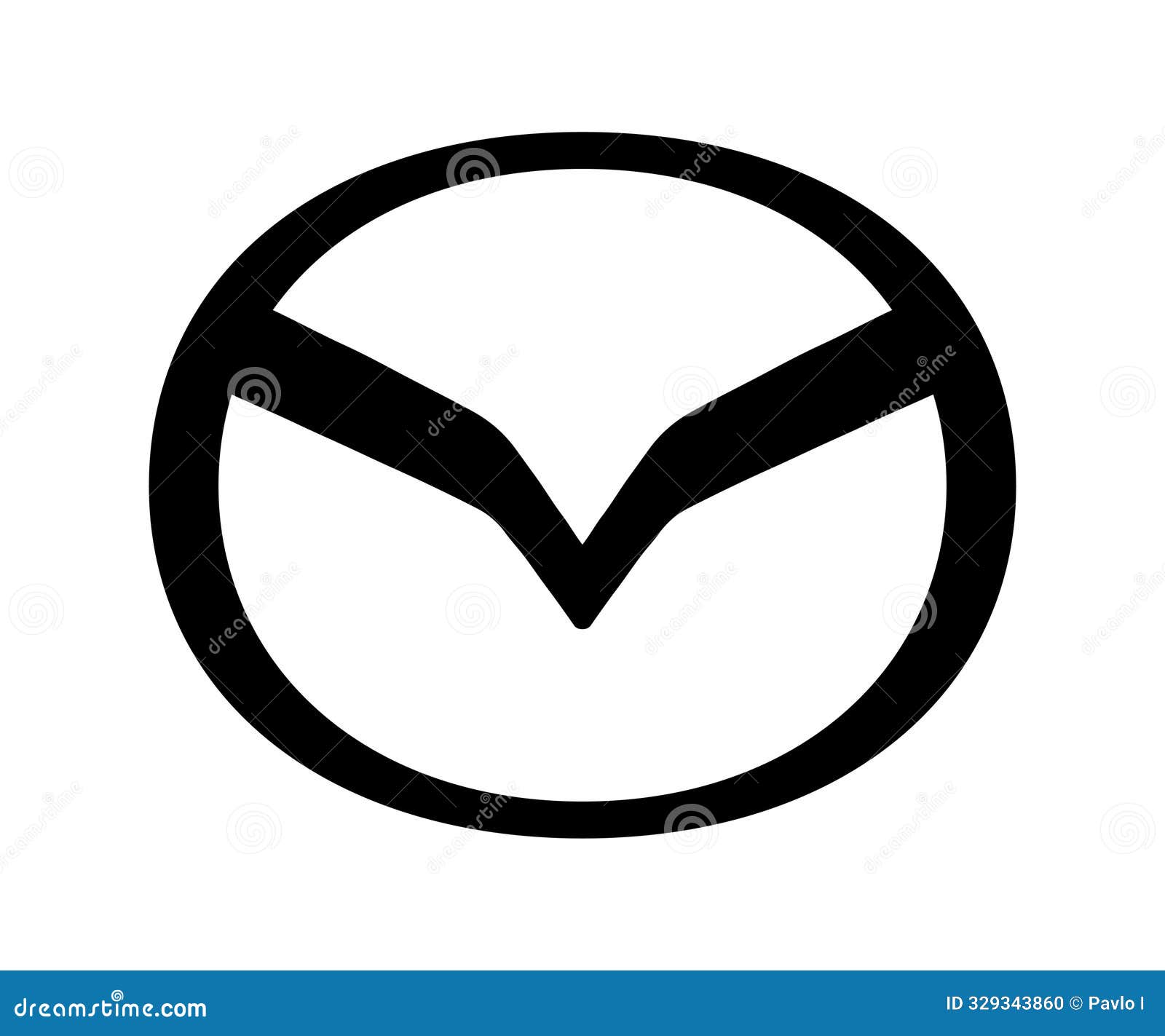 New Mazda Logo, Mazda Icon Vector Illustration | CartoonDealer.com ...