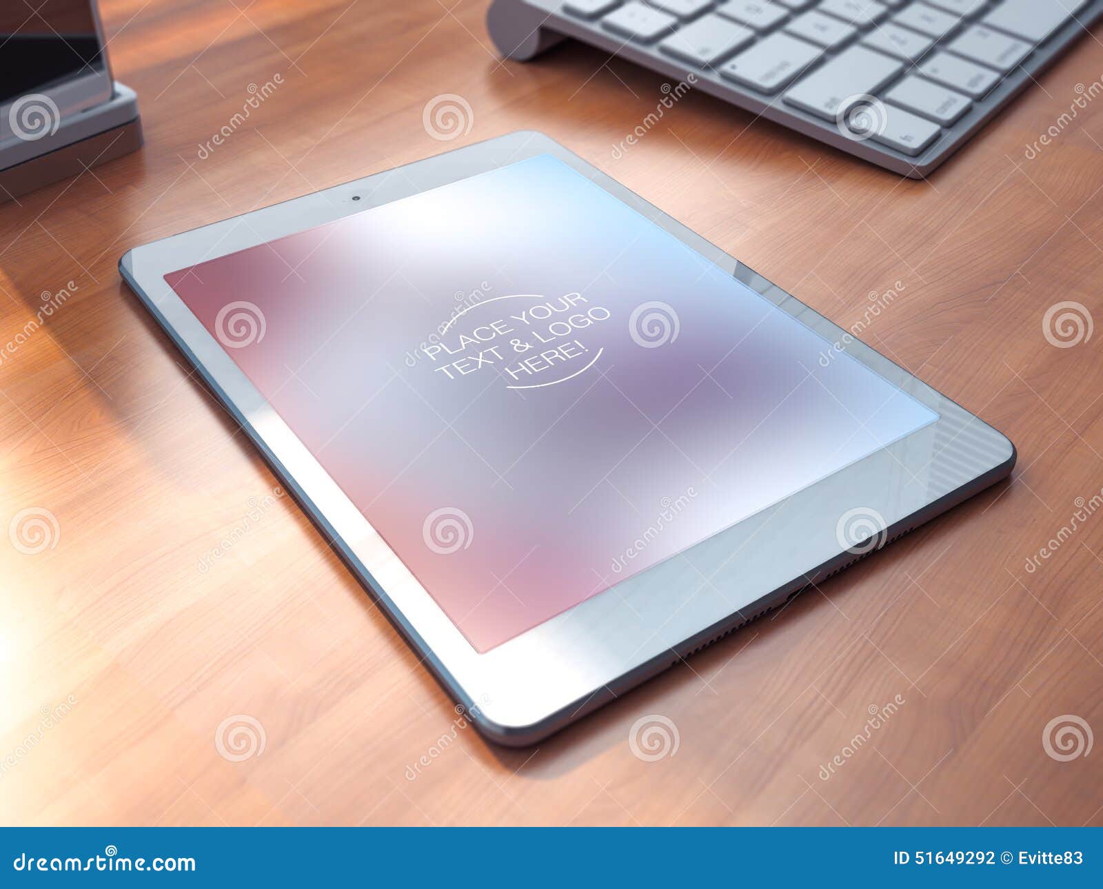 New Media Technologies and Devices To Work Successfully. Stock Photo ...